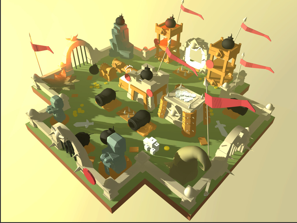 ArtStation - Open world RPG field