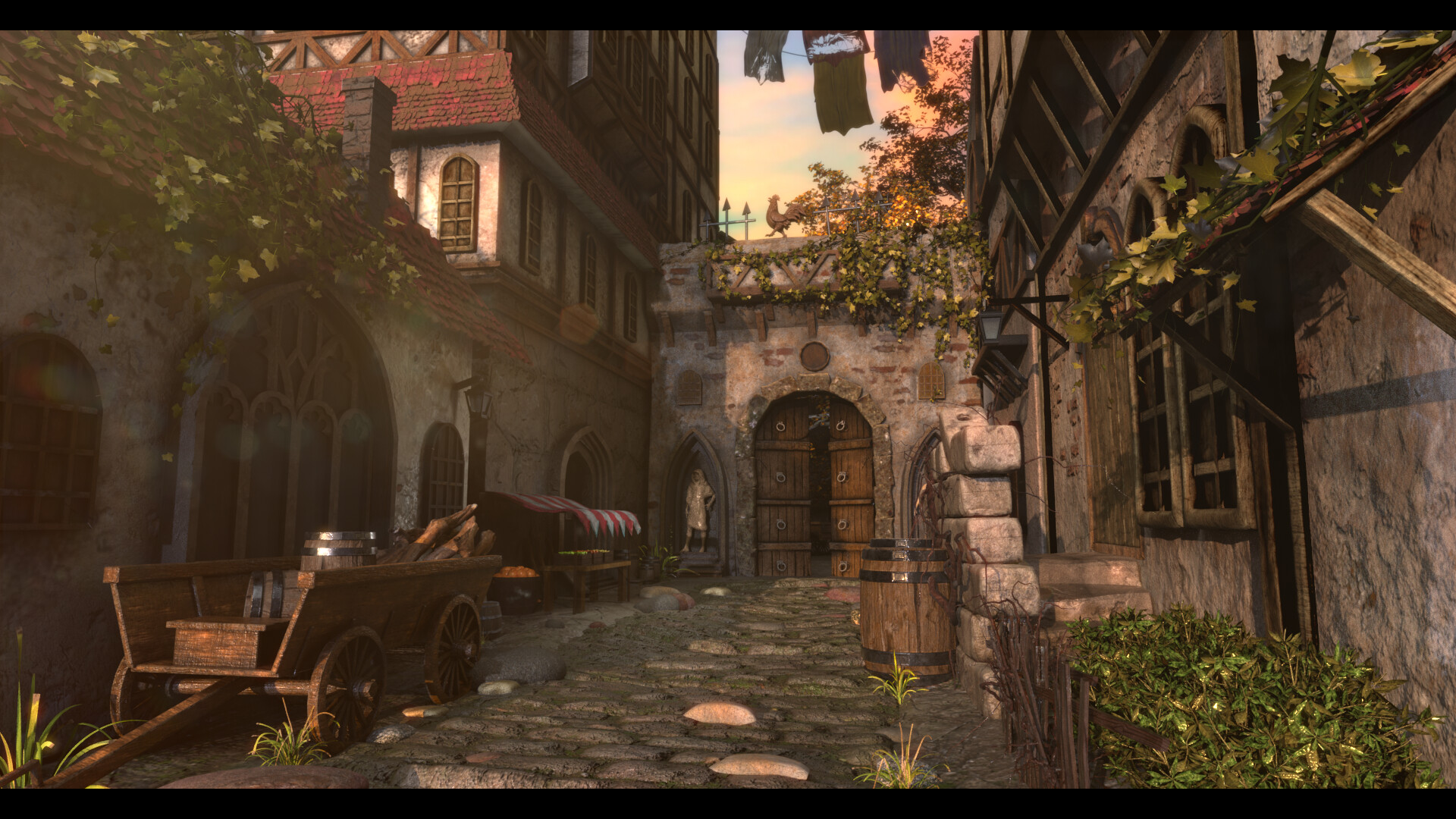 ArtStation - Medieval Environment 3D Model