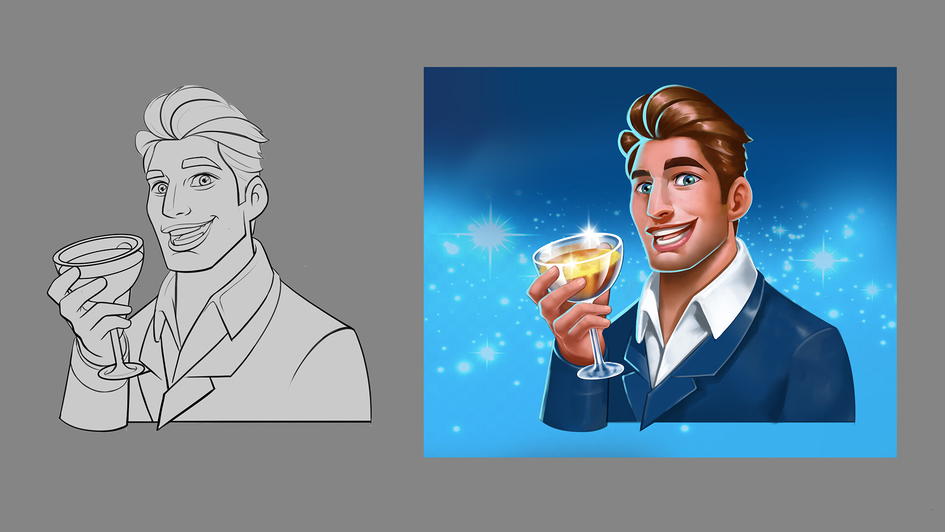 ArtStation - slot game character symbols