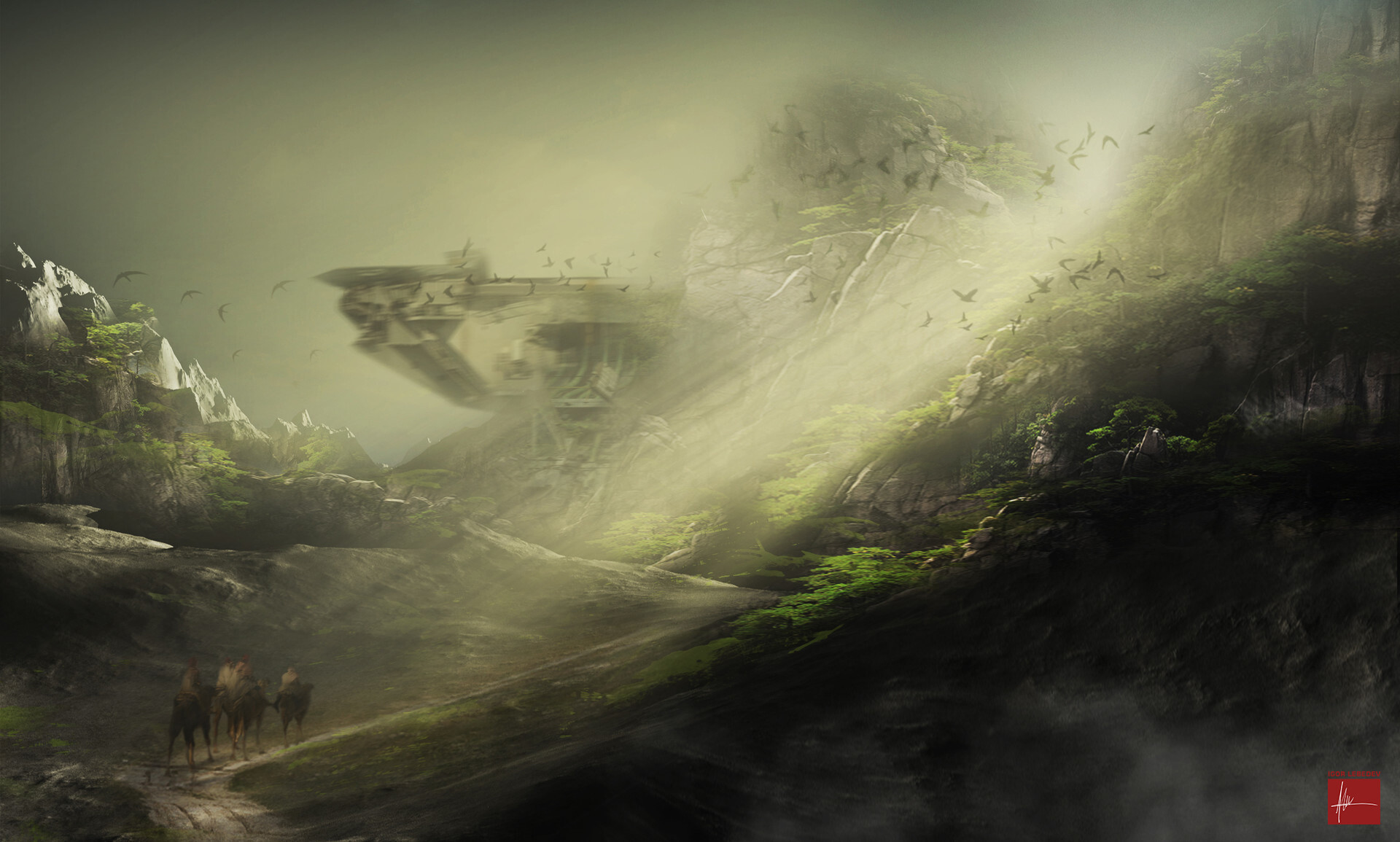 ArtStation - The Journey art