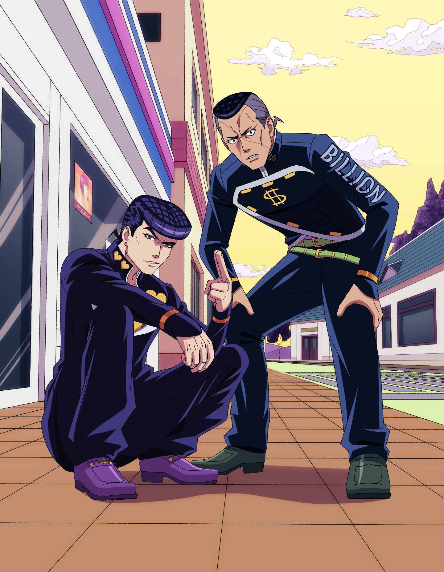 ArtStation - Josuke and Okuyasu