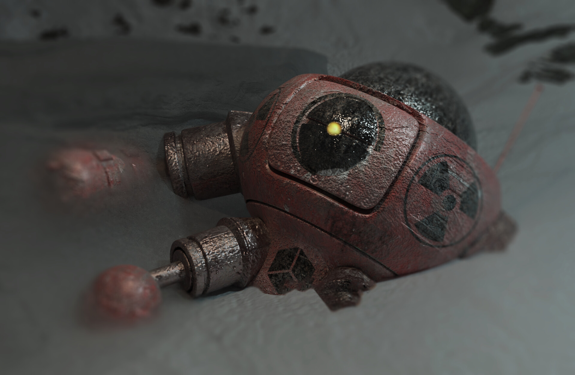 ArtStation - Frozen Robot