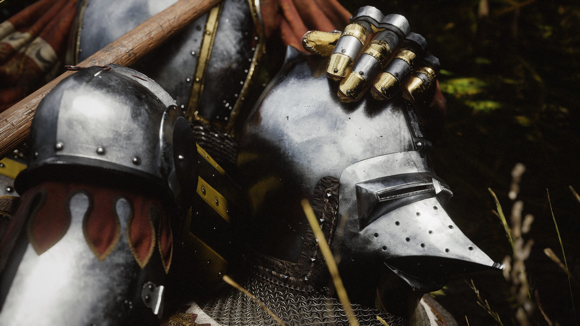 ArtStation - Late 14th century modular armor set for Cinis