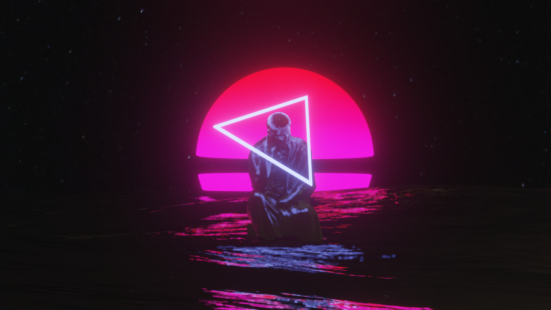 ArtStation - Vaporwave Sea
