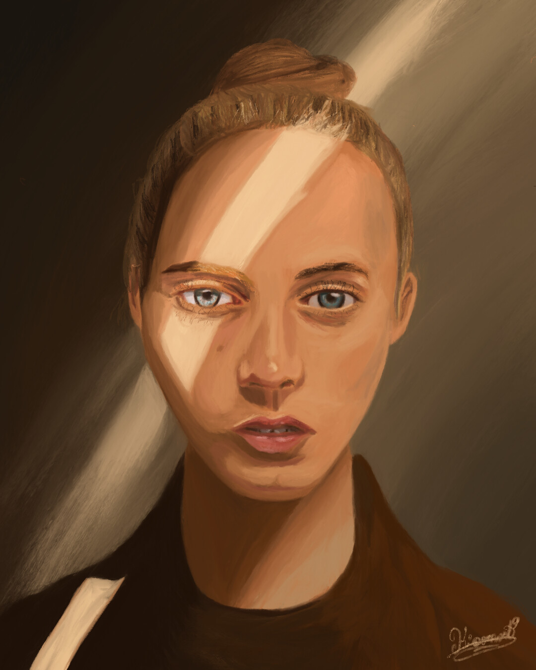 ArtStation - Woman Light Study.