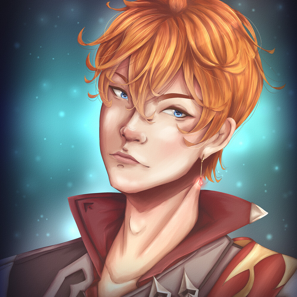 ArtStation - Fanart Childe Genshin impact portrait