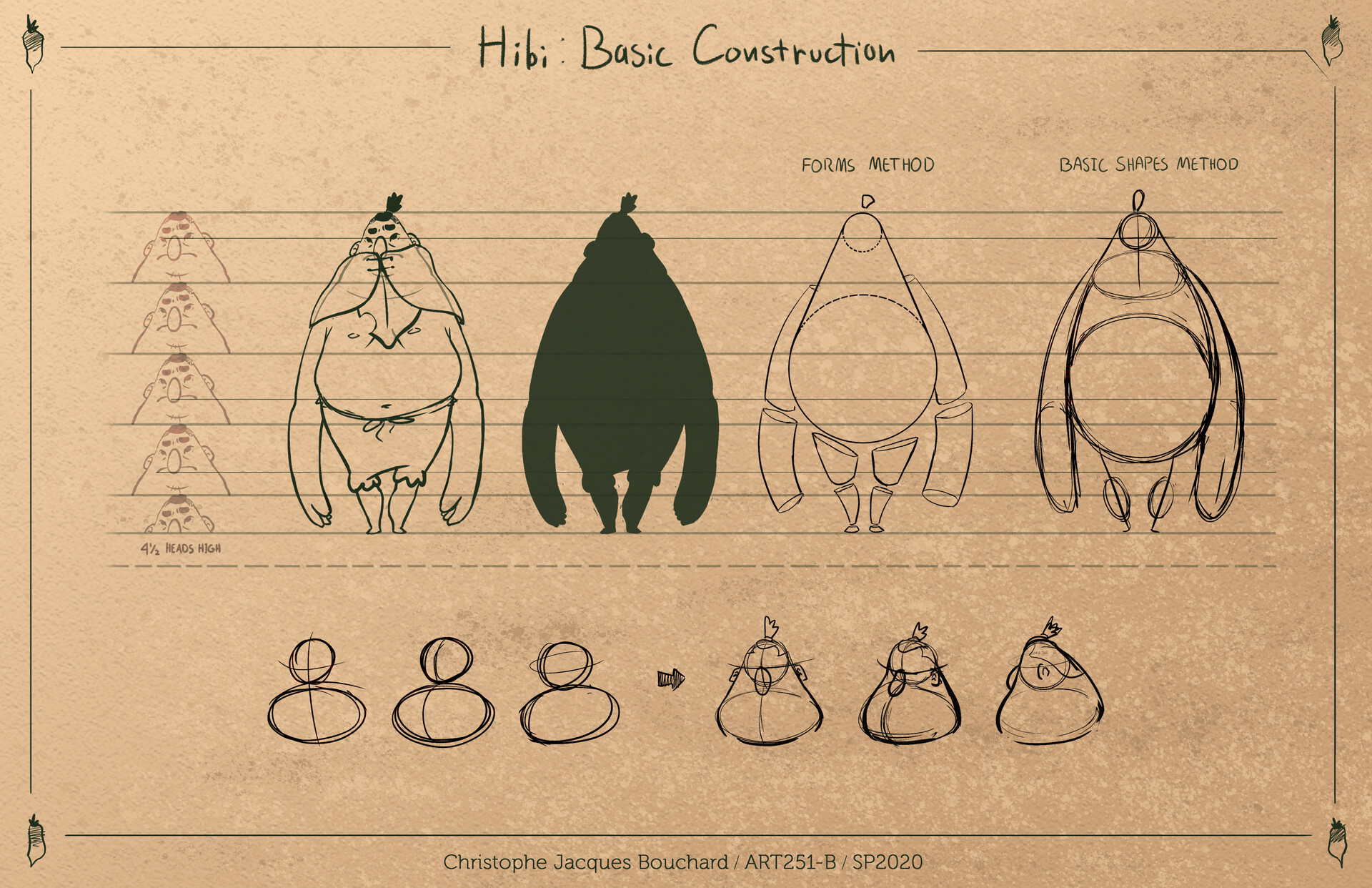 ArtStation - Character Concept | "Hibi" the Vegetable Clan Warrior