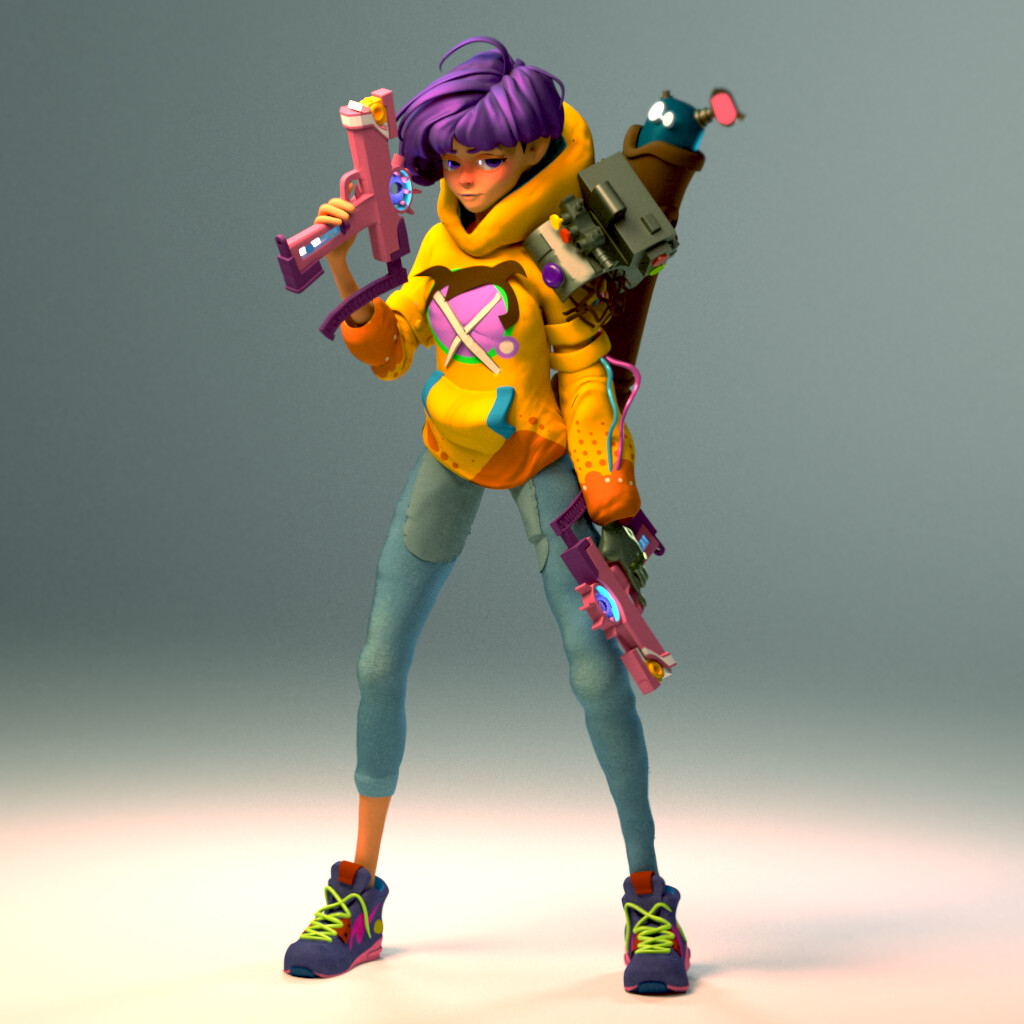ArtStation - Gamer Girl
