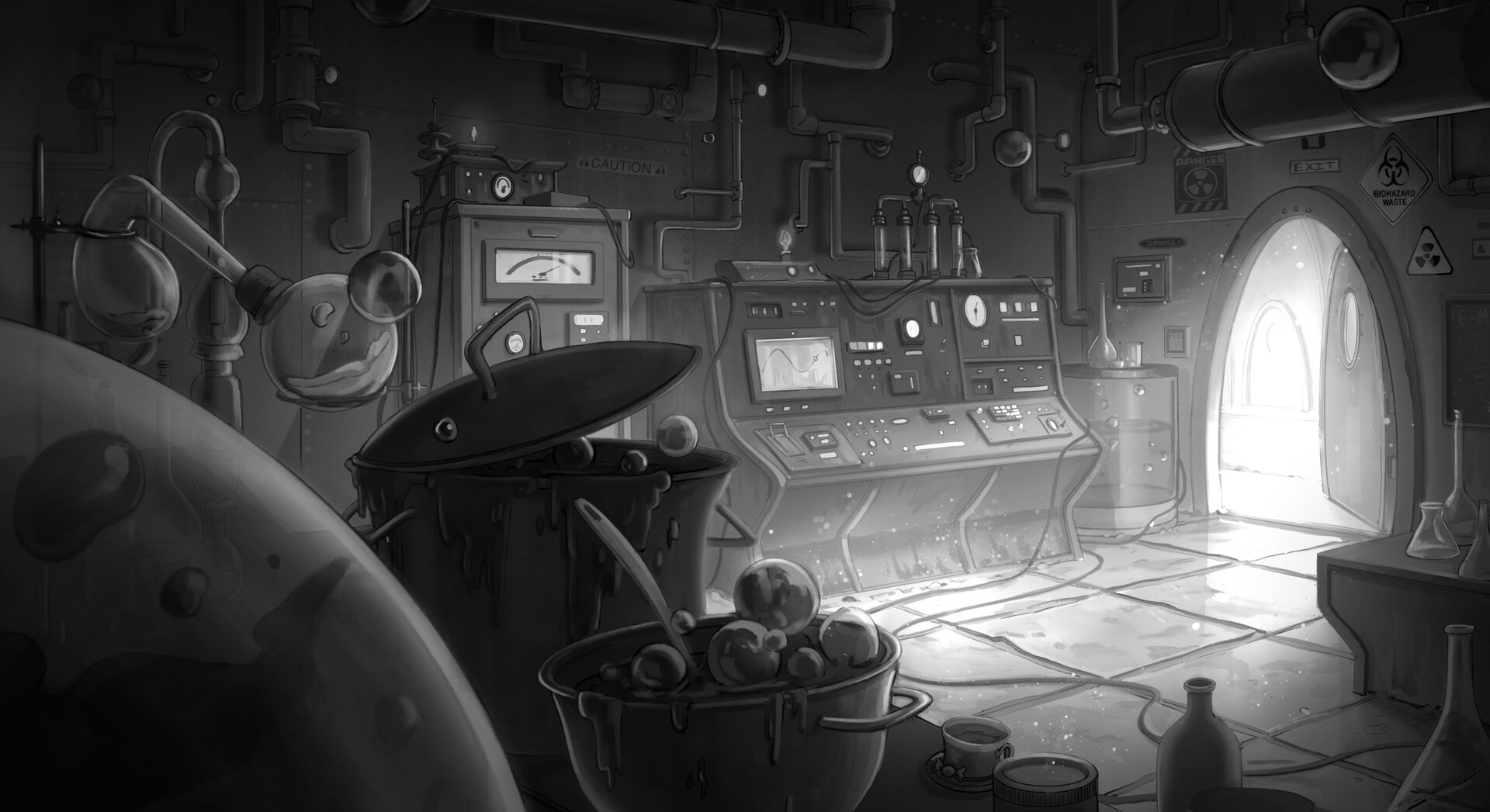 ArtStation - The Inventing Room
