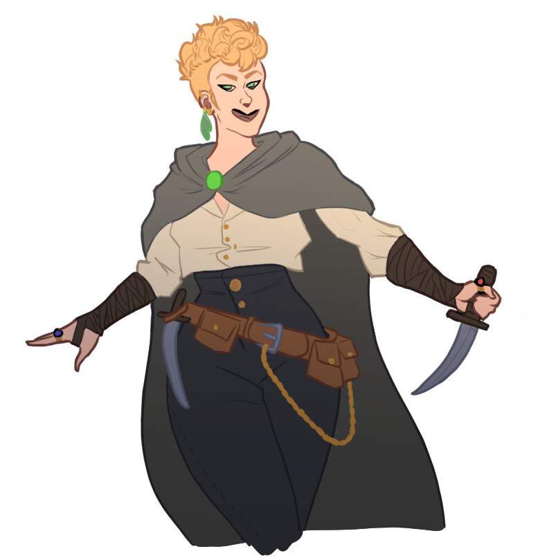 ArtStation - Human Oc Dnd reference