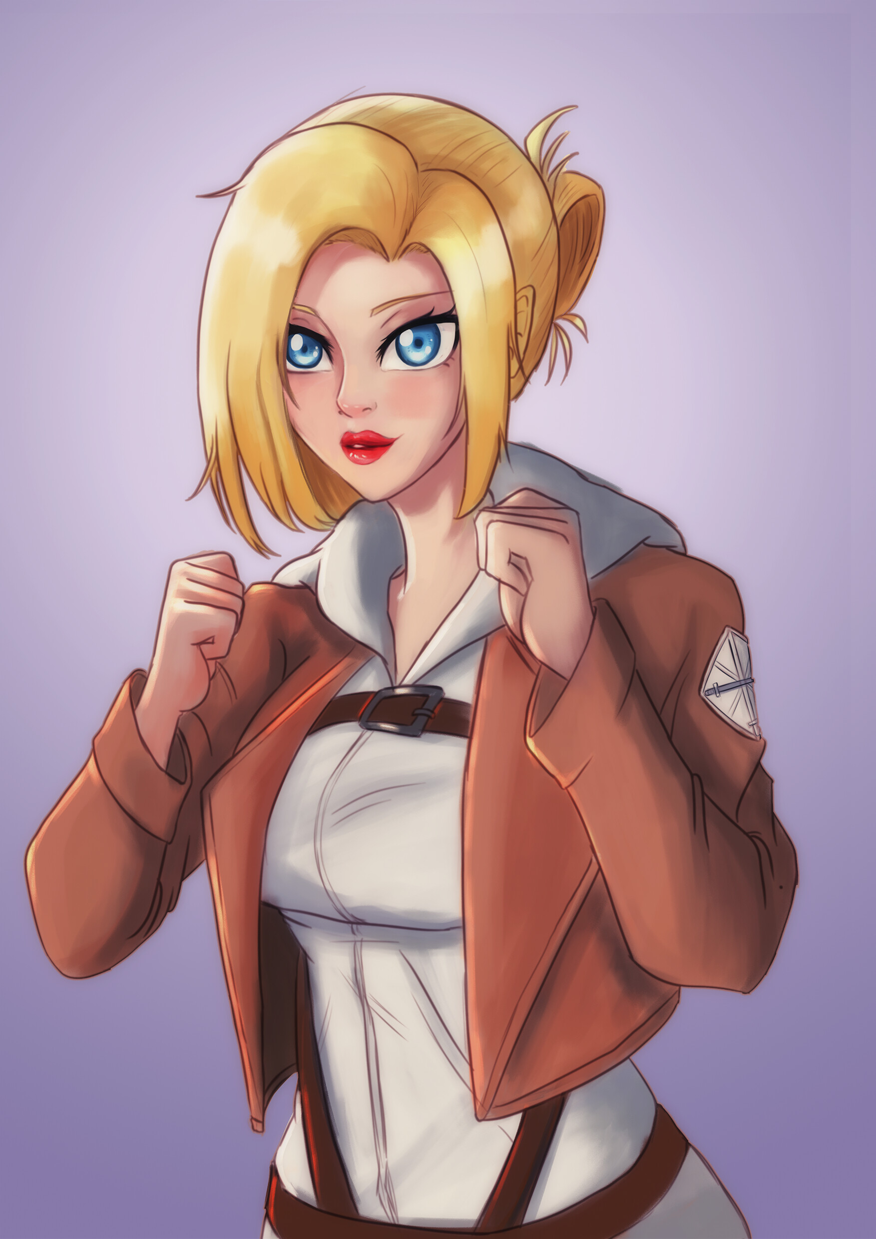 ArtStation - Annie Leonhart Fanart
