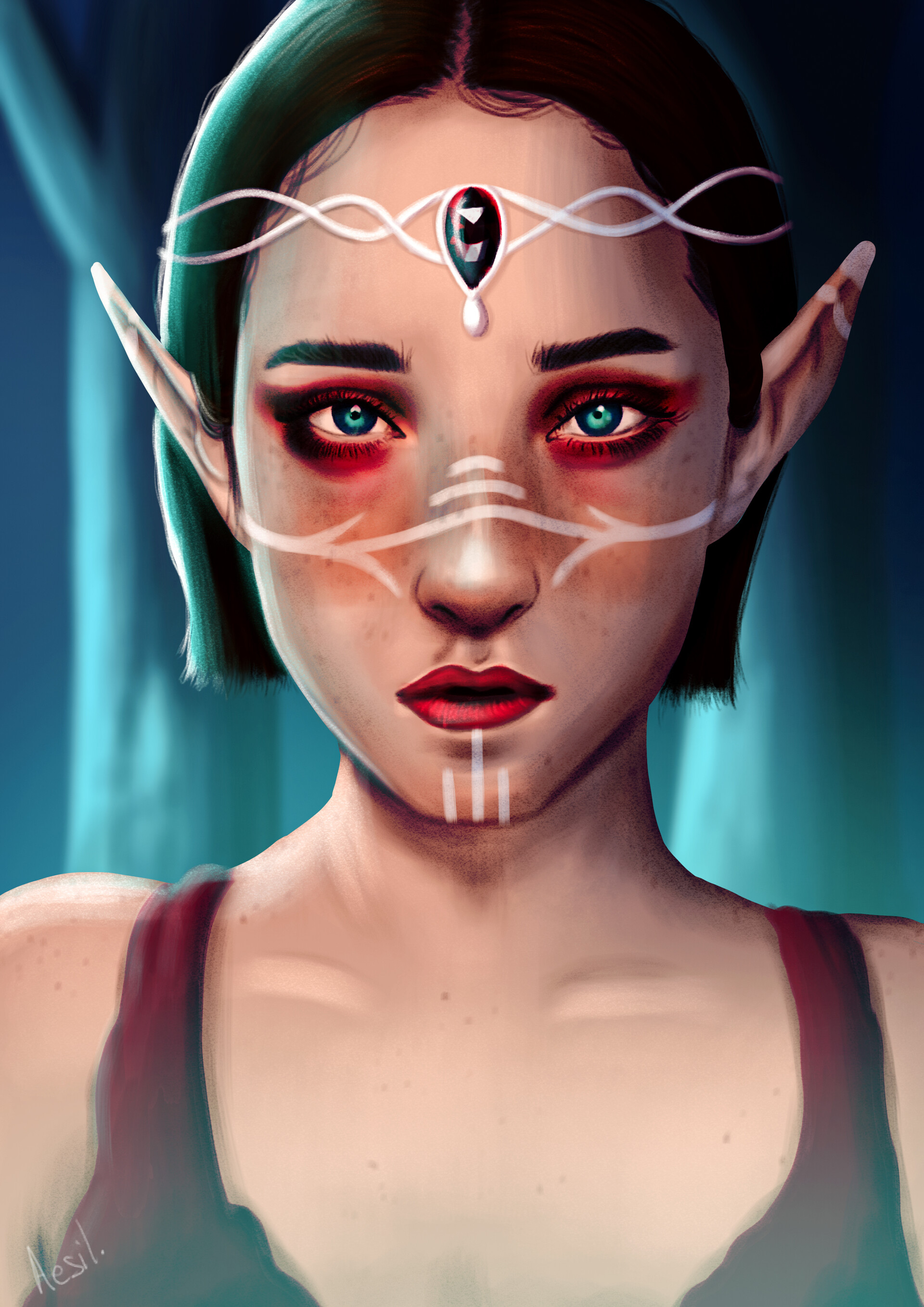 ArtStation - Fantasy Elf