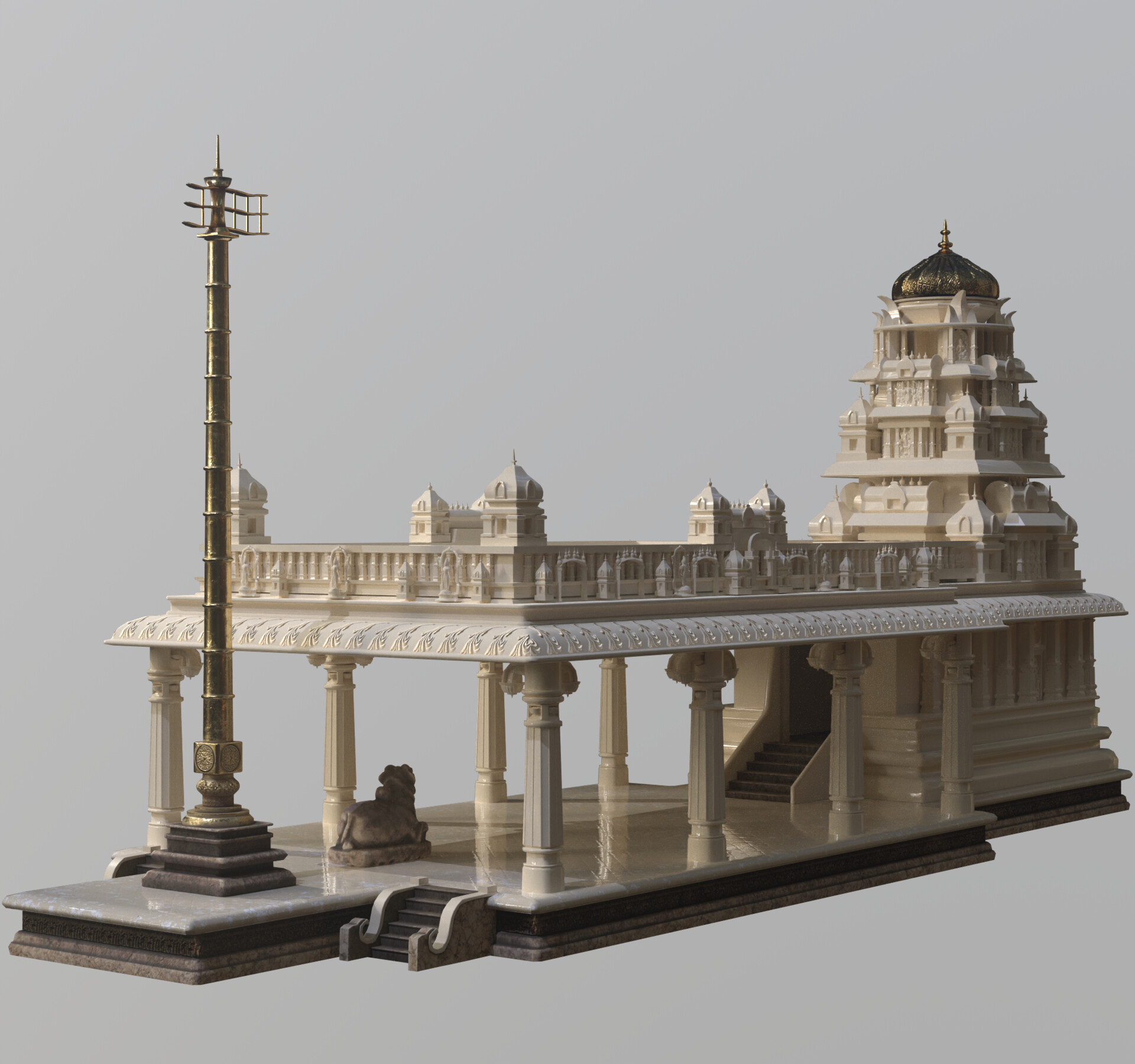 ArtStation - Indian Temple