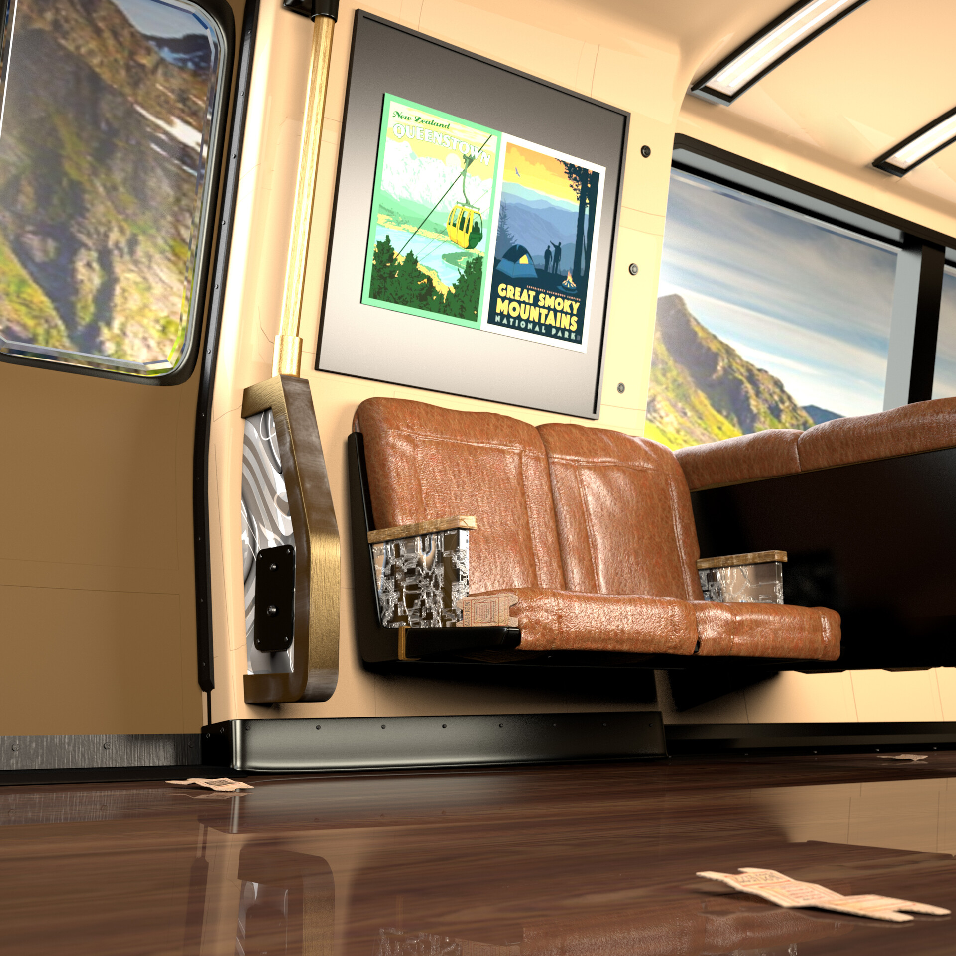 ArtStation - Imaginary Train