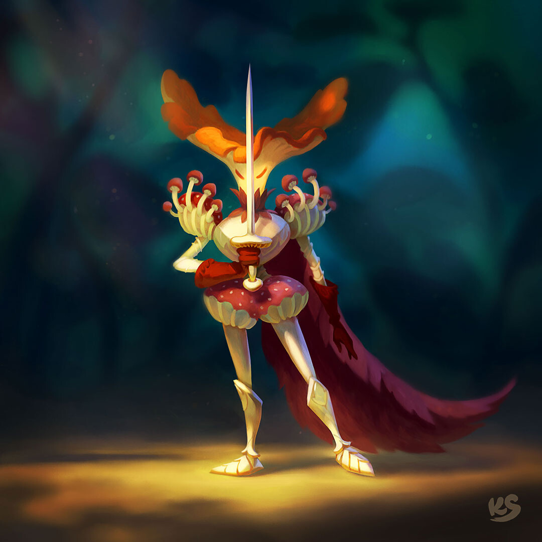 ArtStation - Mushroom Knight