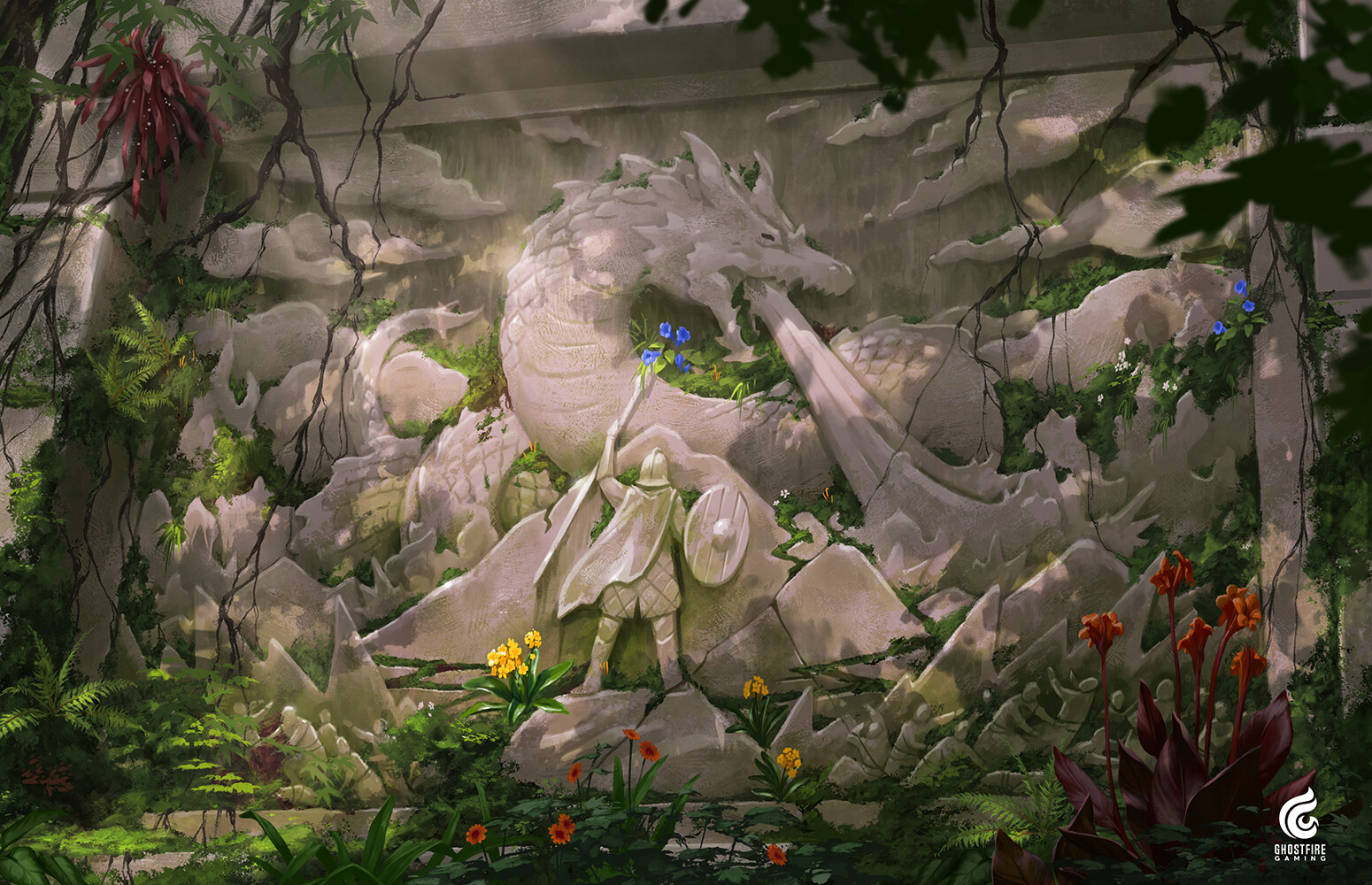 Icefall Regent by David Gaillet : ImaginaryDragons