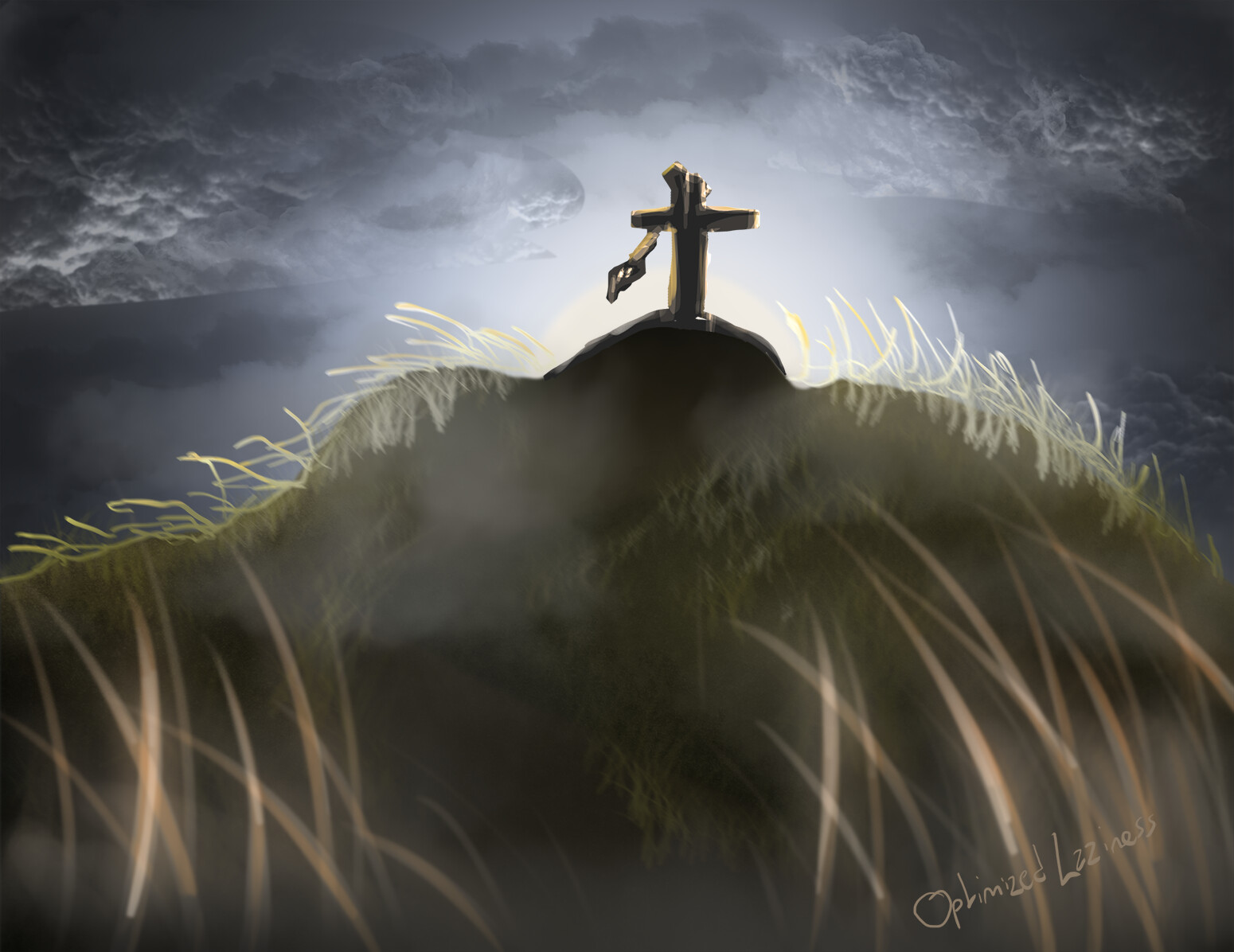 ArtStation - "Disparition" themed keyframe