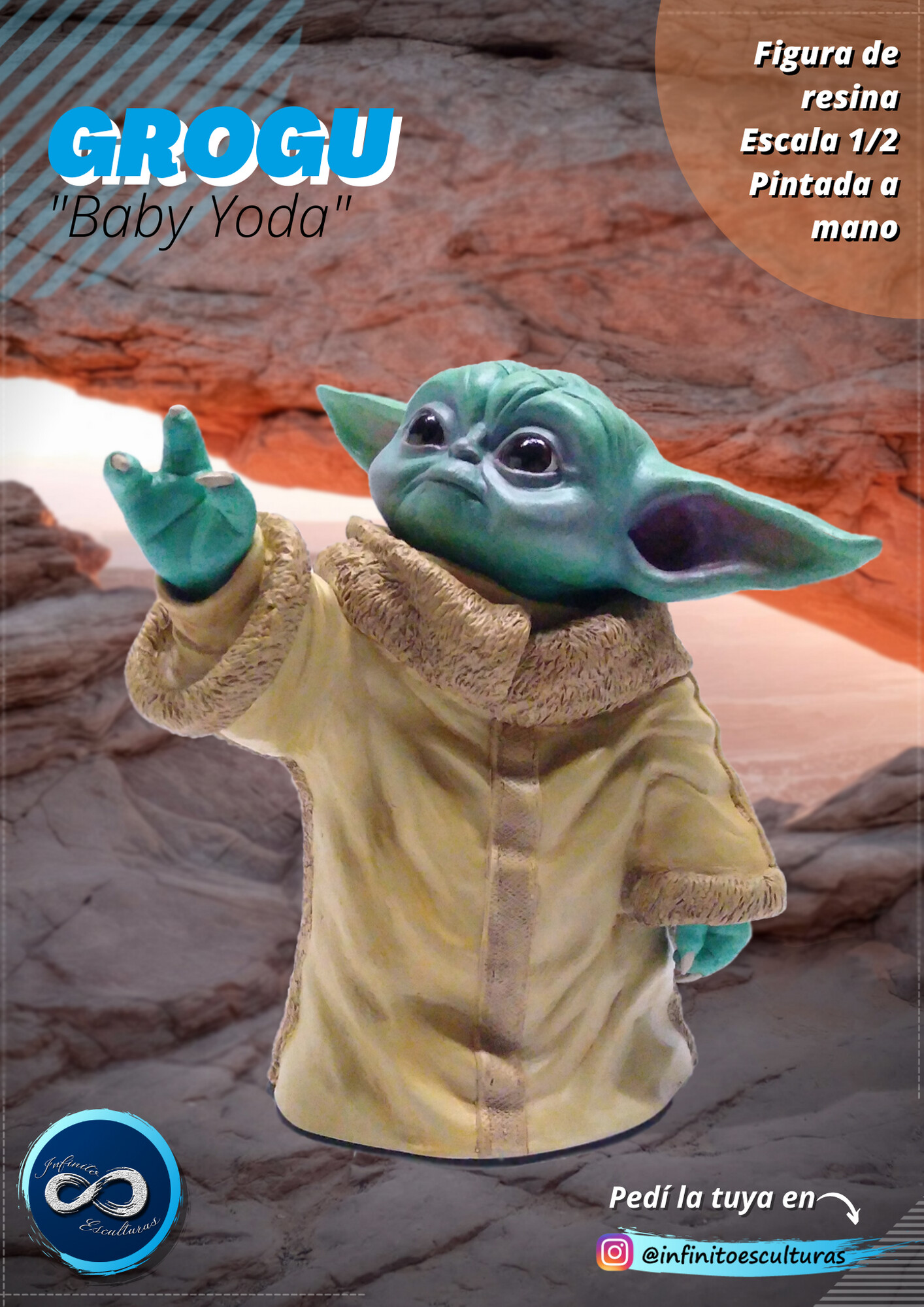 ArtStation - Grogu aka "Baby Yoda"