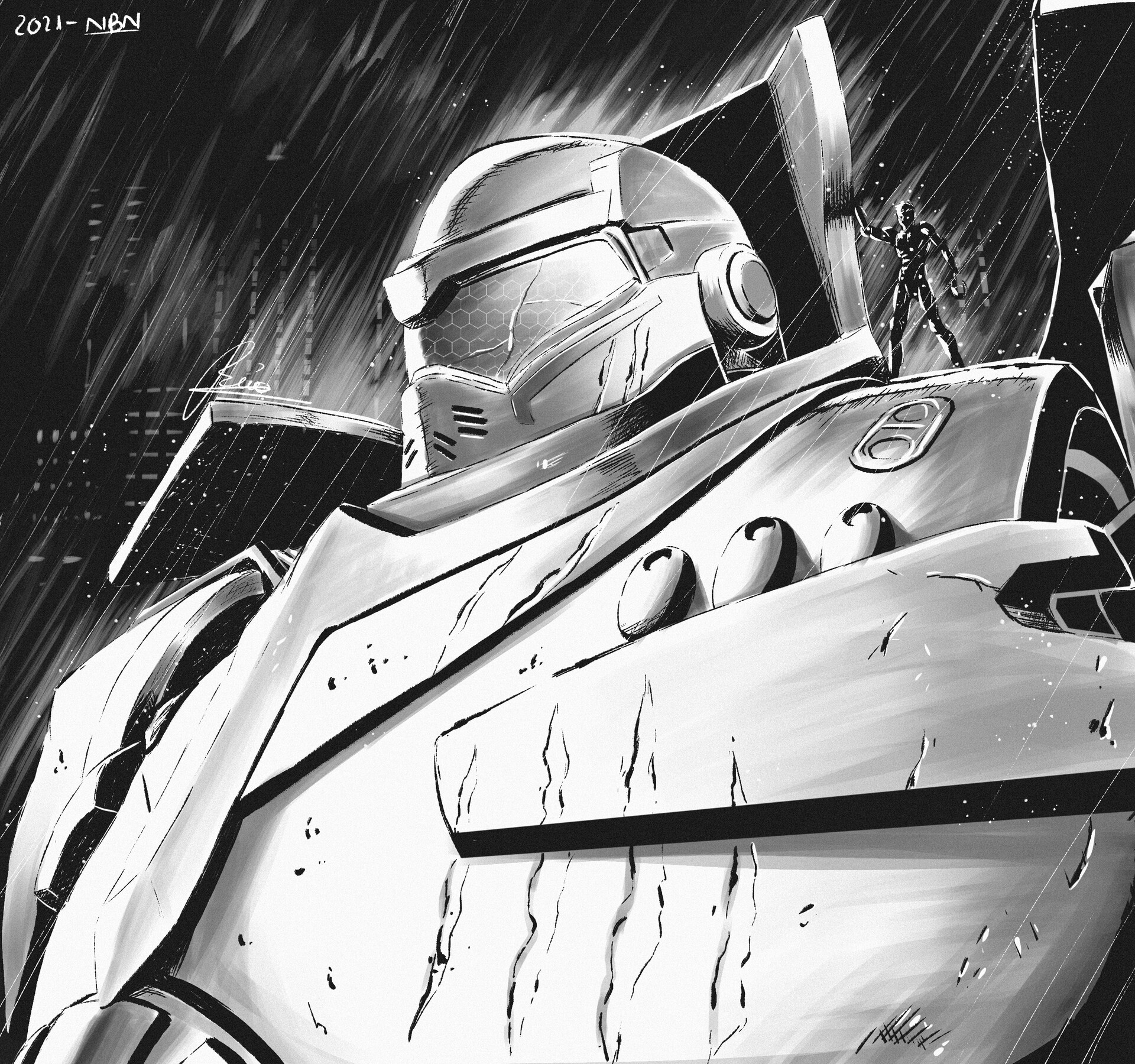 Pacific Rim Gipsy Danger Drawing