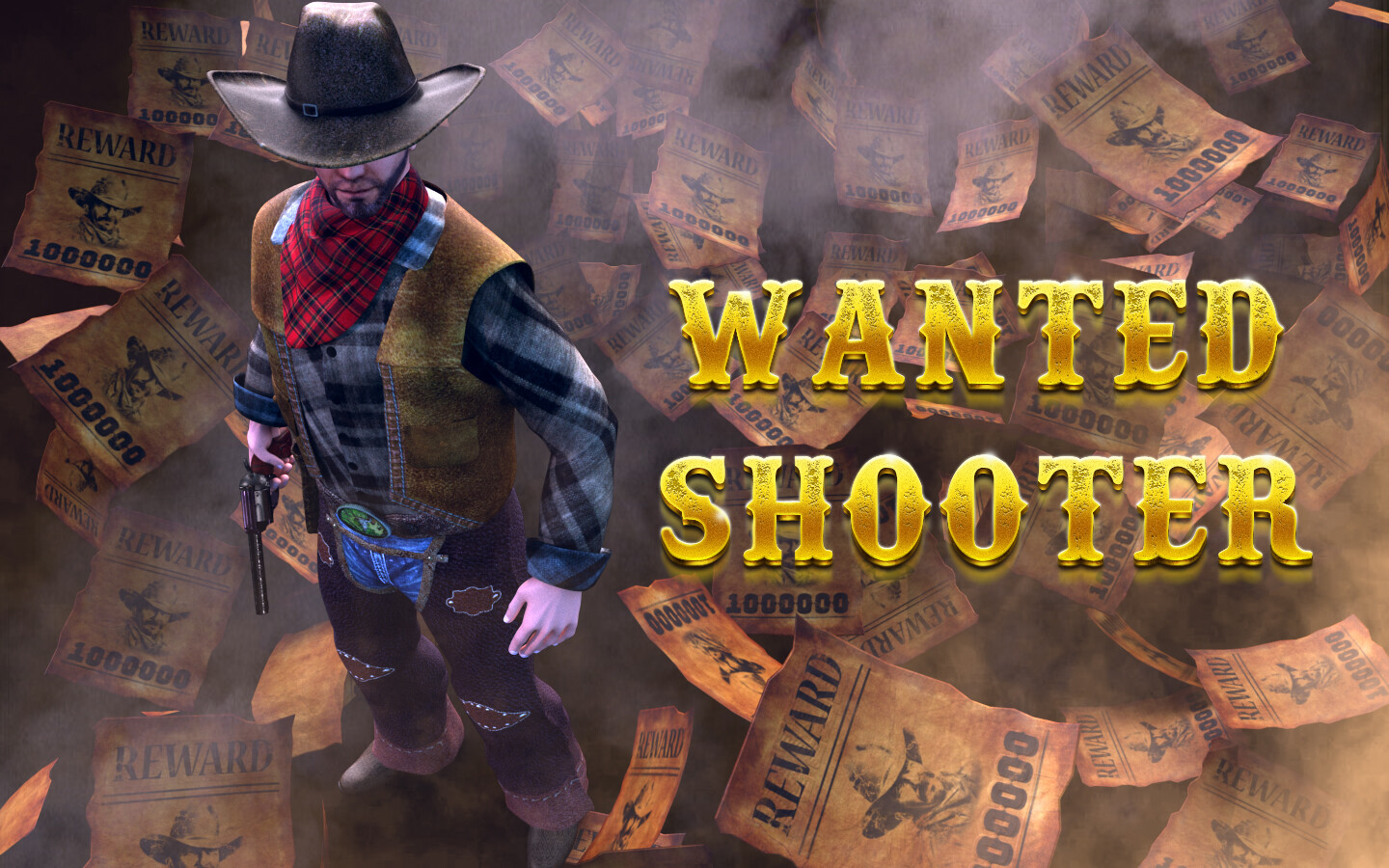 ArtStation - Boot Screen for Wild West Themed slot game