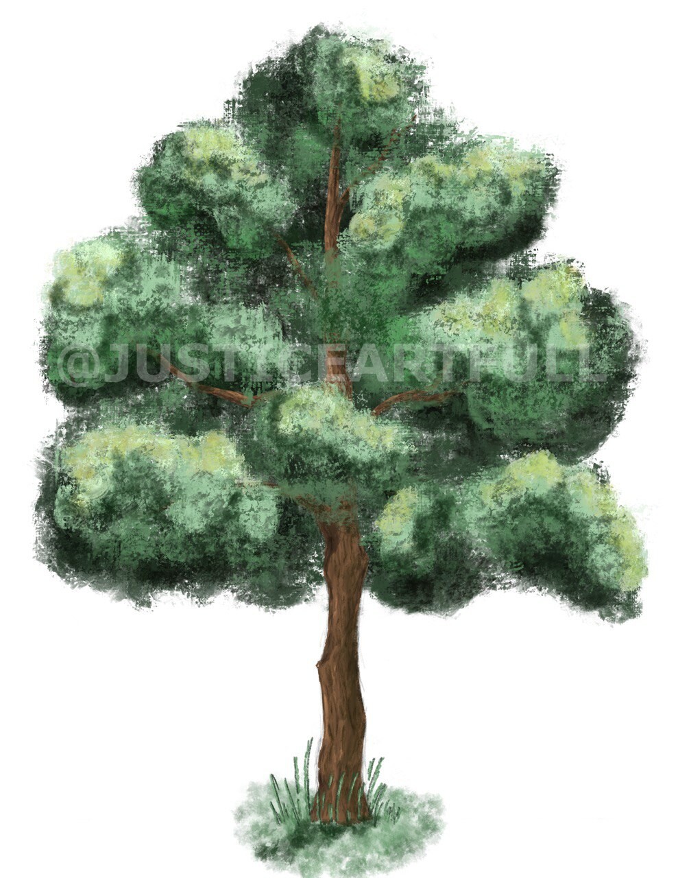 ArtStation - Tree illustration