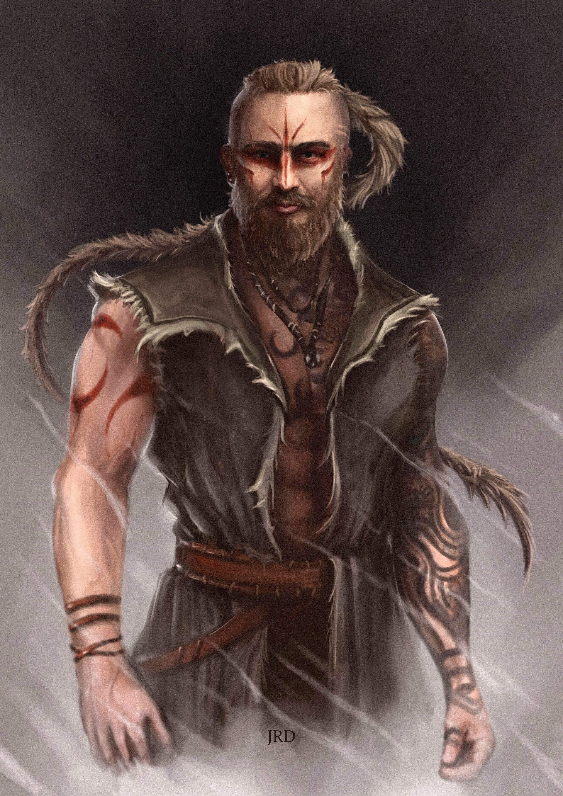 ArtStation - VIKING MONK