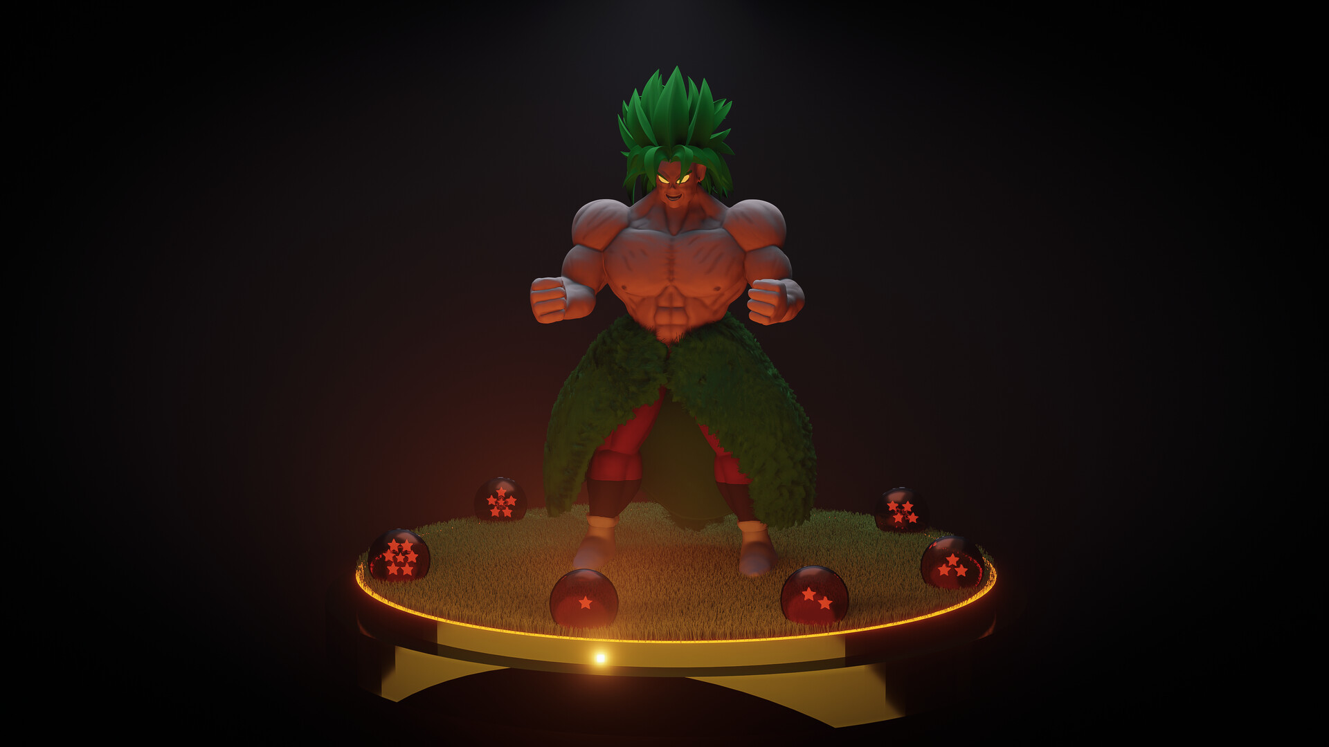 ArtStation - DRAGON BALL (BROLY)