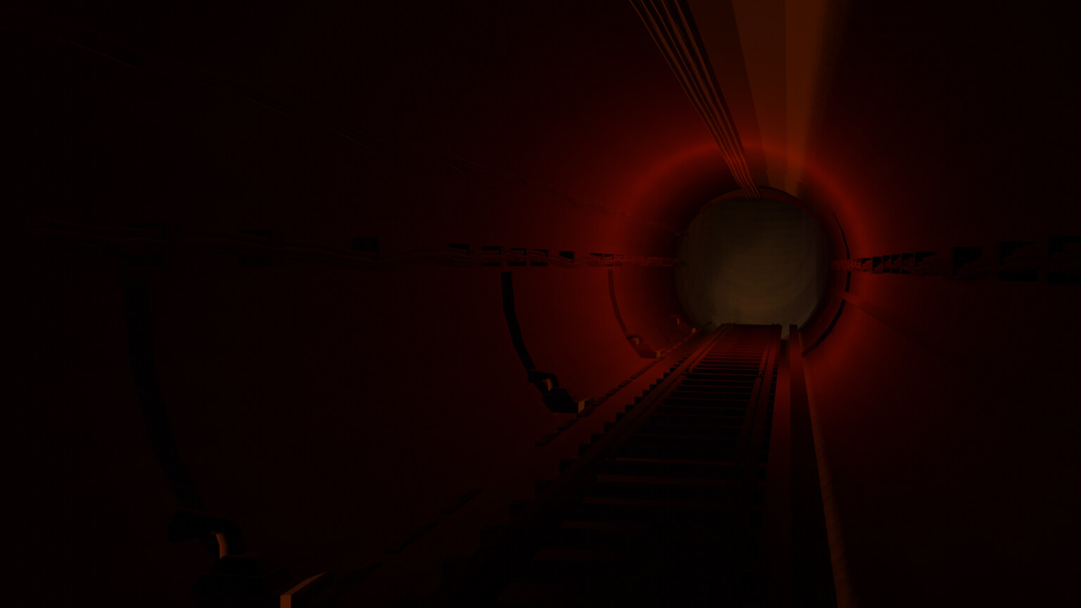 ArtStation - Underground tunnel; Game level design