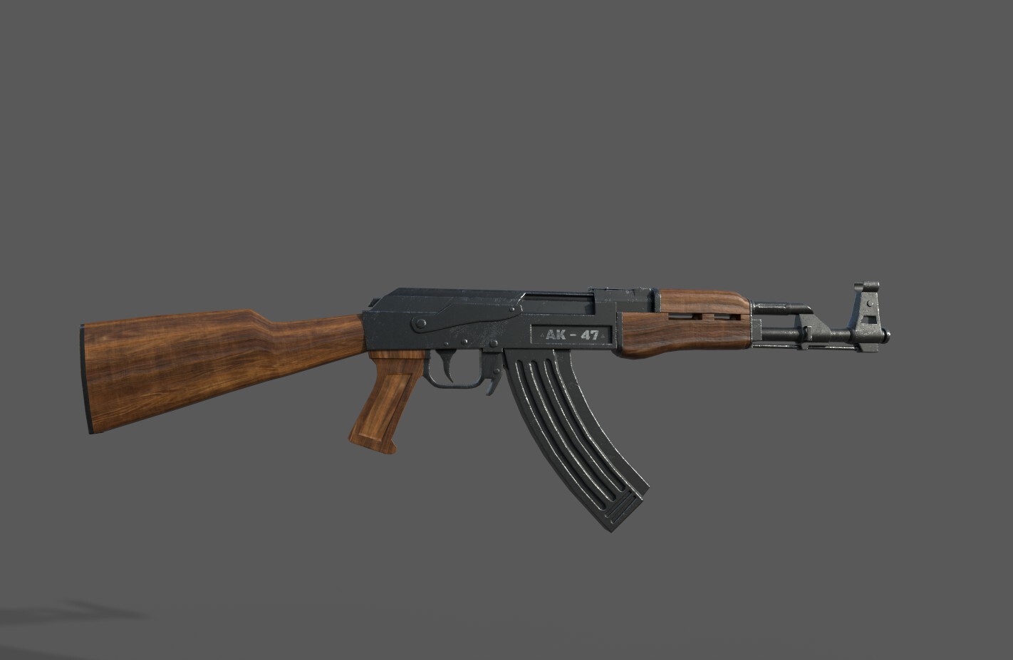ArtStation - AK 47 GUN