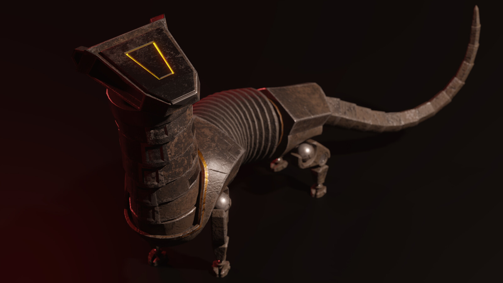 Artem Balybin - Mechanical ferret "Mefer"