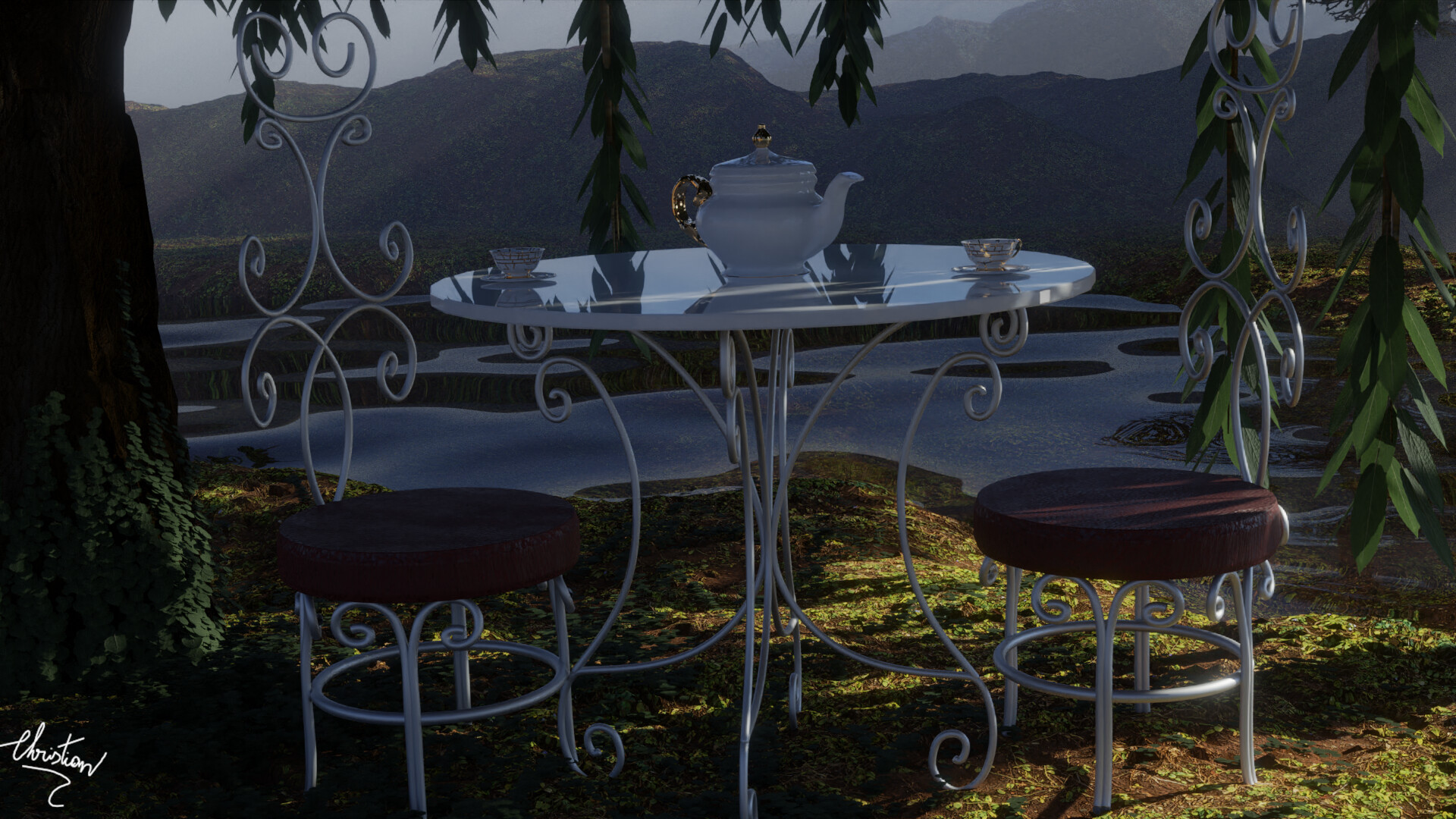 ArtStation - Tea time