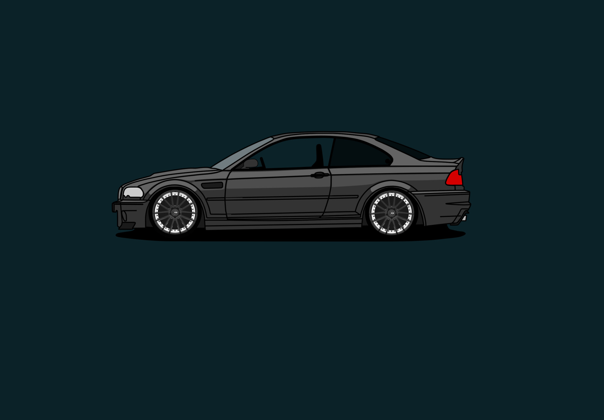 ArtStation - BMW e46 M3 CSL