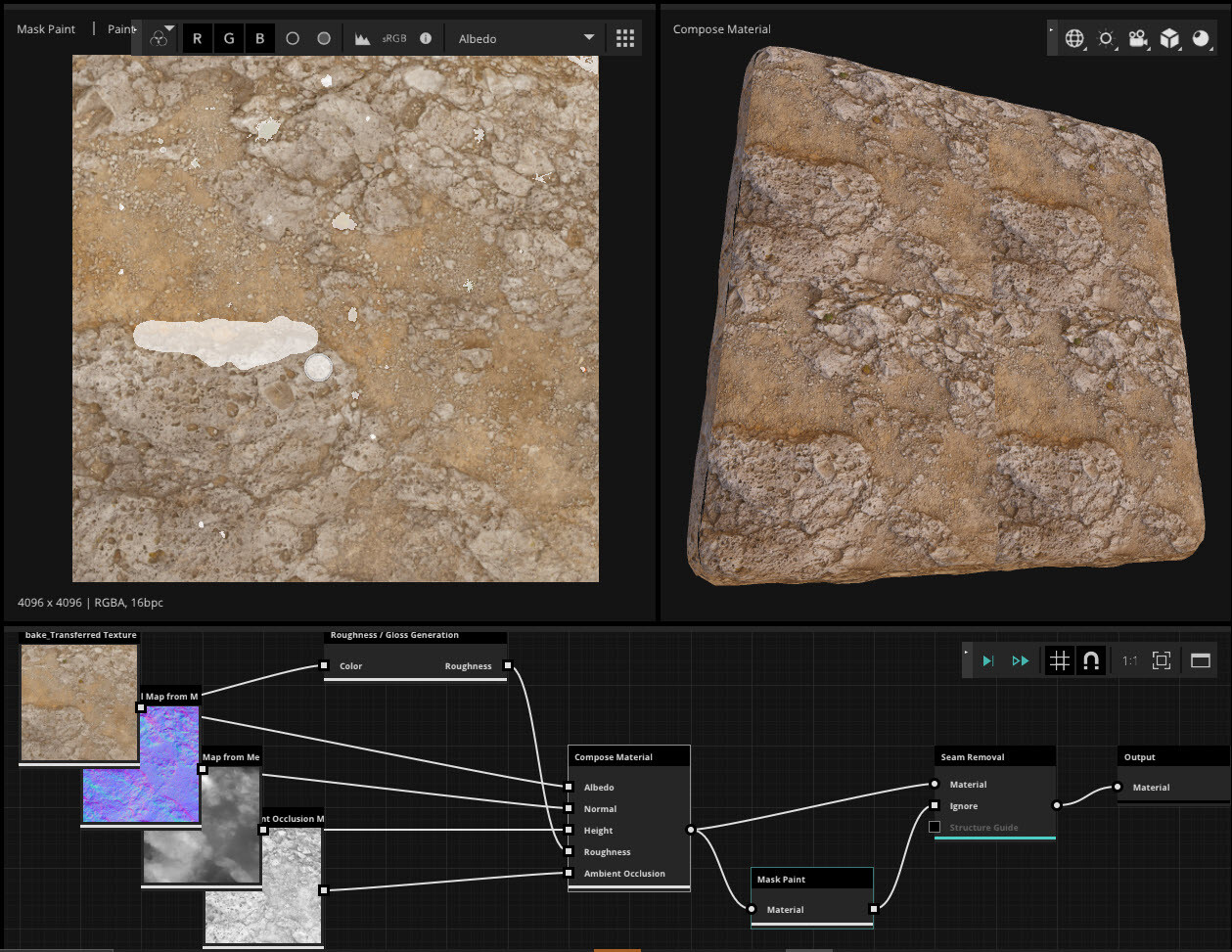 Grzegorz Baran - Rocky Ground - Photogrammetry based Environment Texture