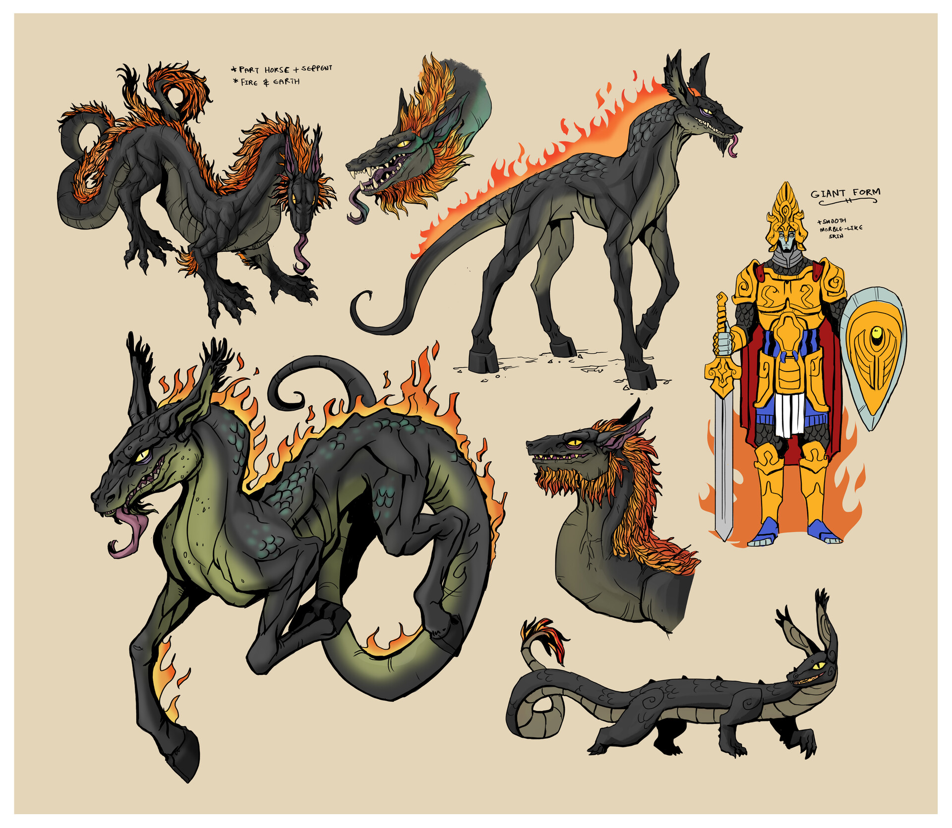 ArtStation - Dragons