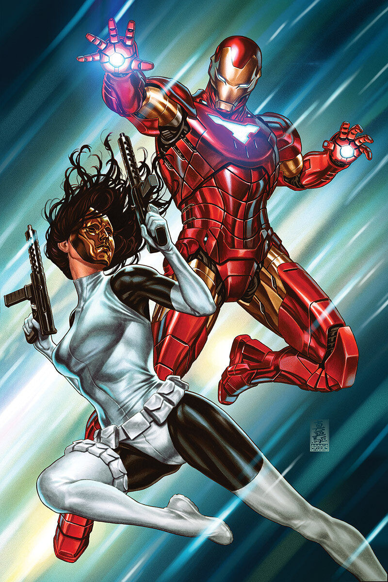 Mark Brooks - Iron Man cover