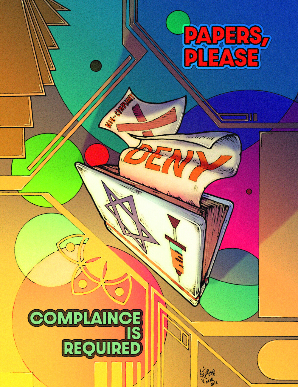 ArtStation - Papers, Please - Mar 2021