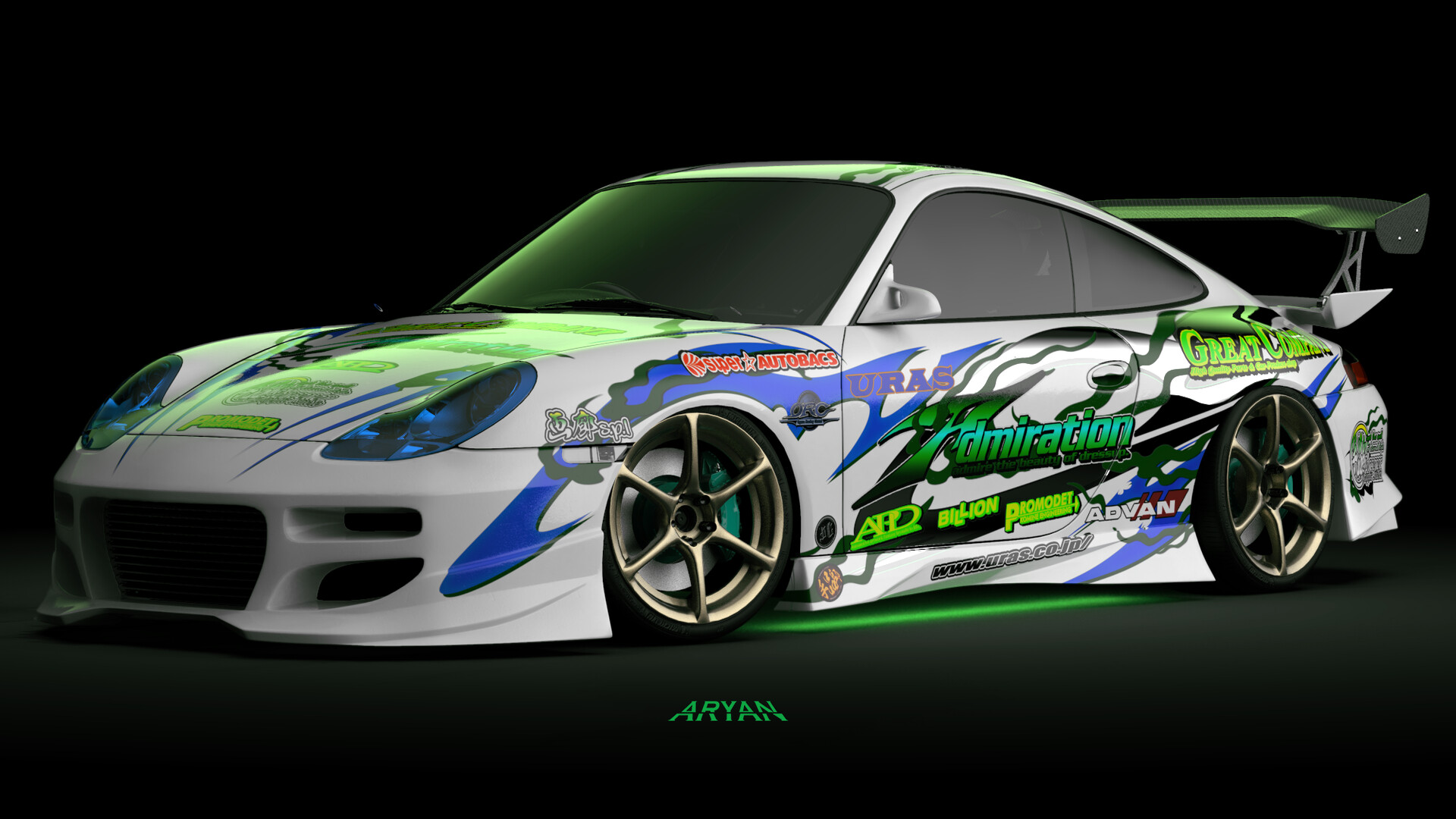 ArtStation - Uras Aero Porsche 996 GT-3