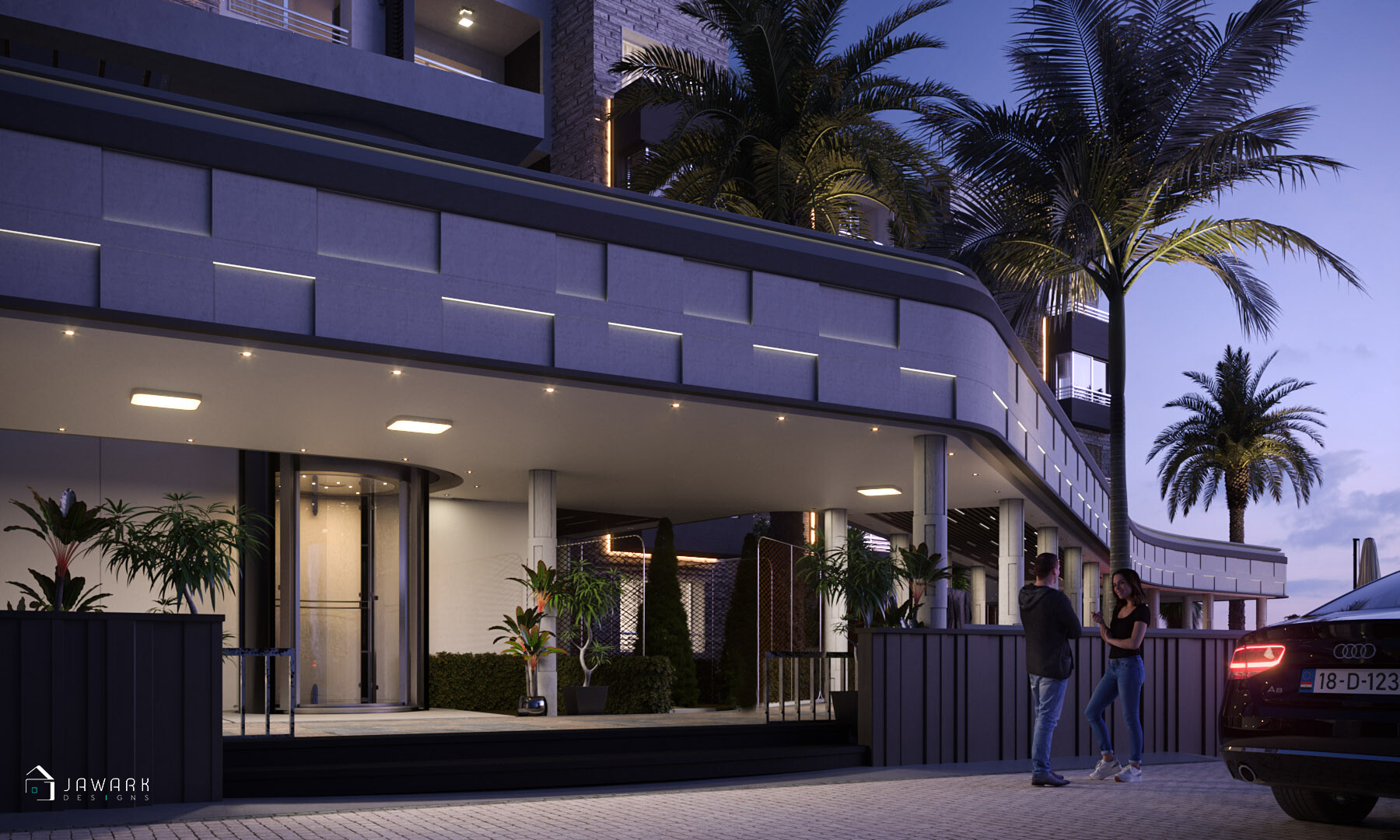 Jawark - La Joie Pyramids Pool View