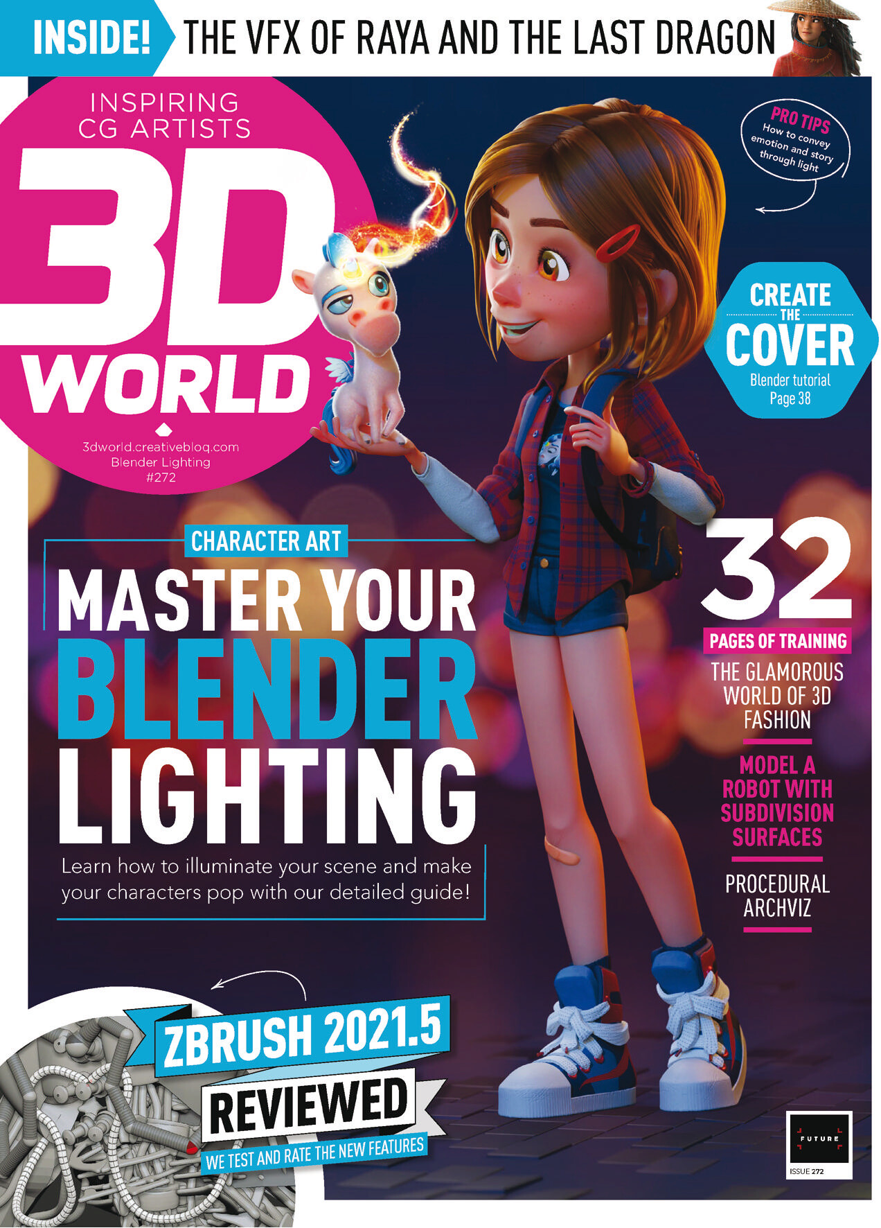 ArtStation - 3D World Cover - Joana and Pego