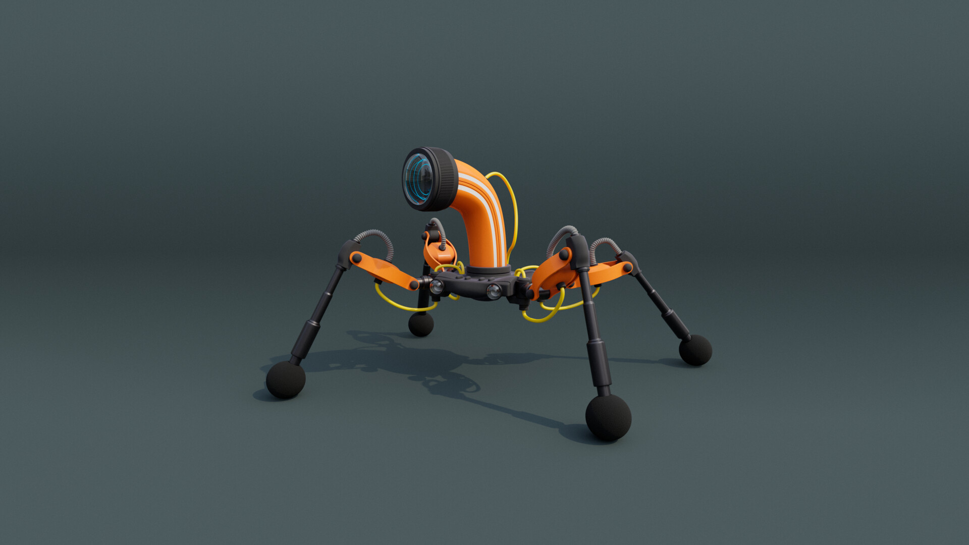 ArtStation - "Orange buddy"