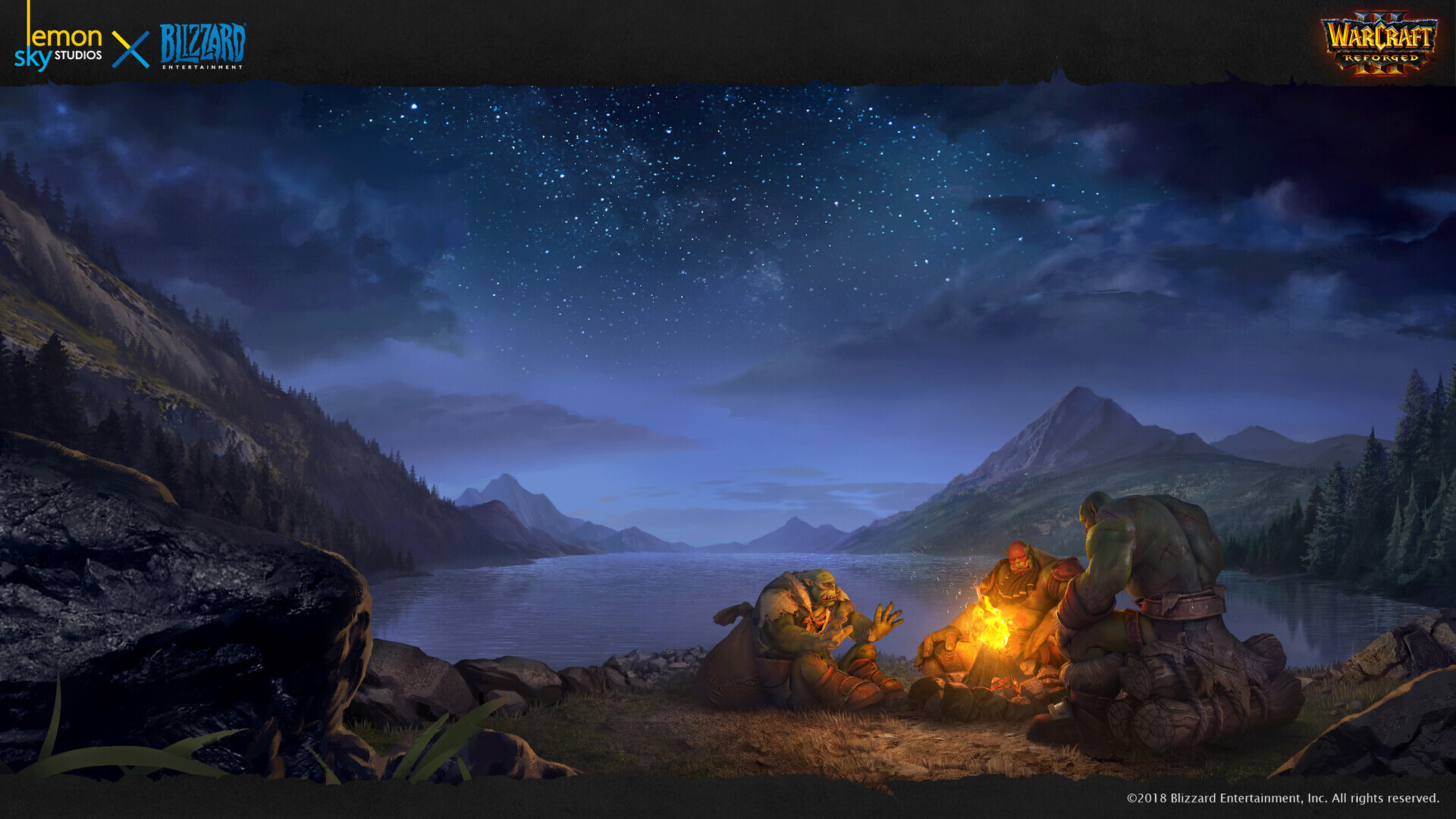 ArtStation - Warcraft III Reforged - Campaign Screen
