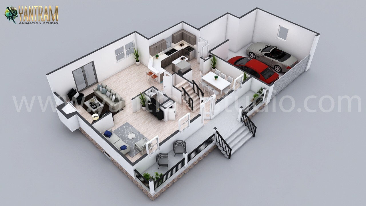 Yantram Architectural Design Studio - Residential 3D Floor Plan Design ...