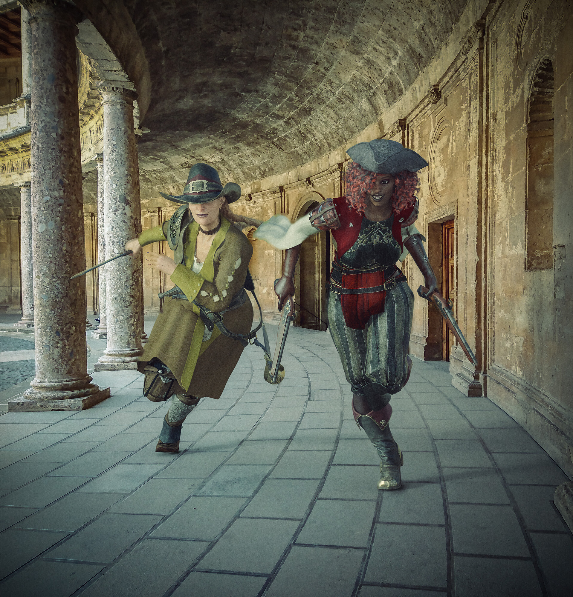 ArtStation - Swashbuckling