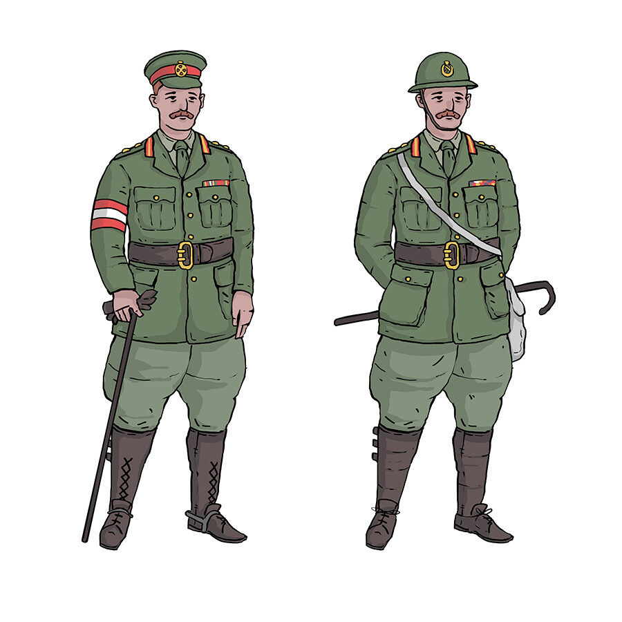 ArtStation - WWI British Generals / World War I