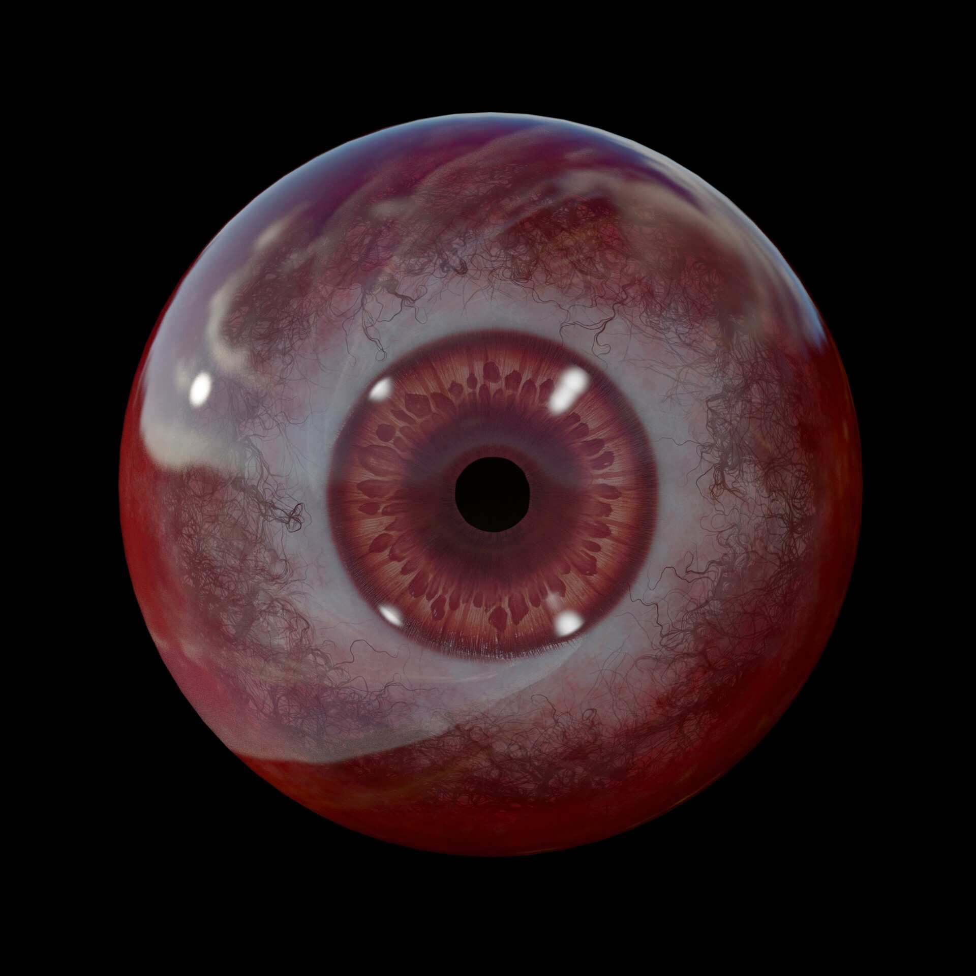 ArtStation - Human eye project - monstrous