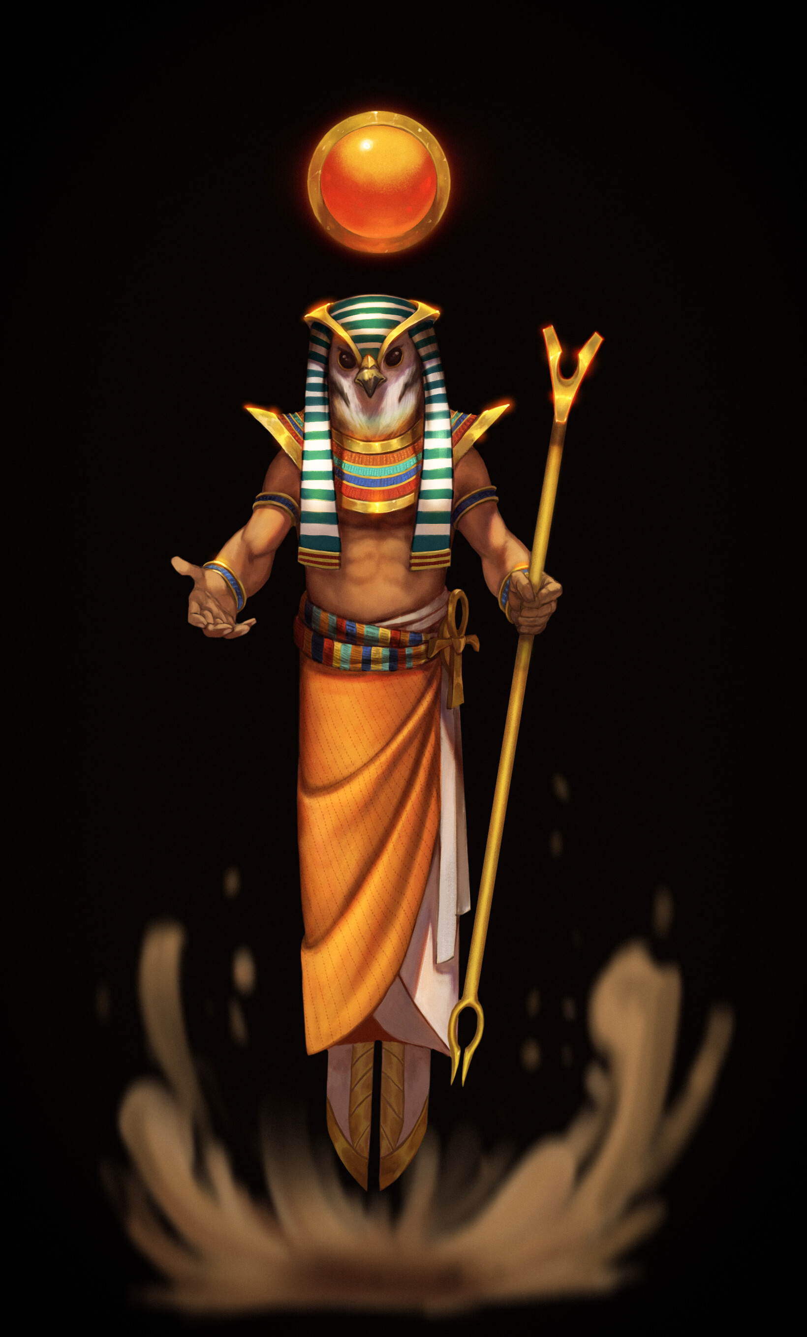 ArtStation - Character design. RA "SUN-GOD".