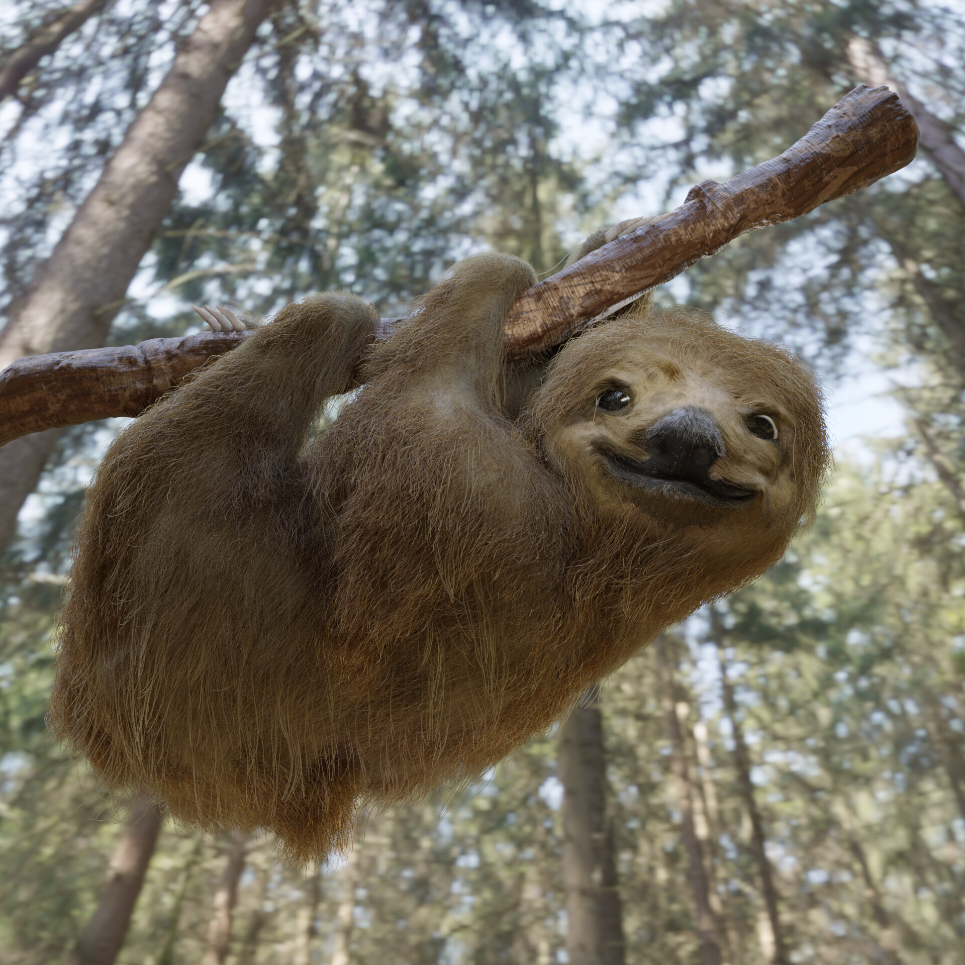 ArtStation - Early sloth