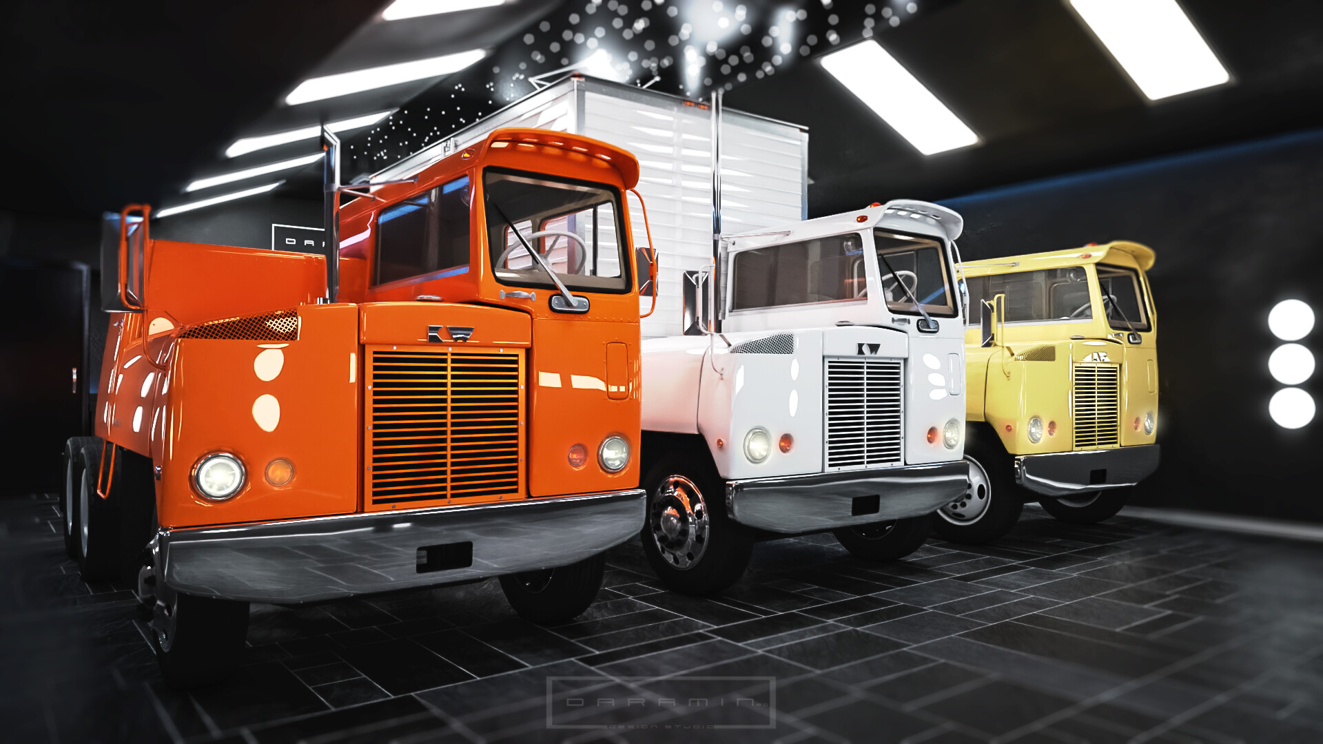 ArtStation - Vintage Kenworth CBE