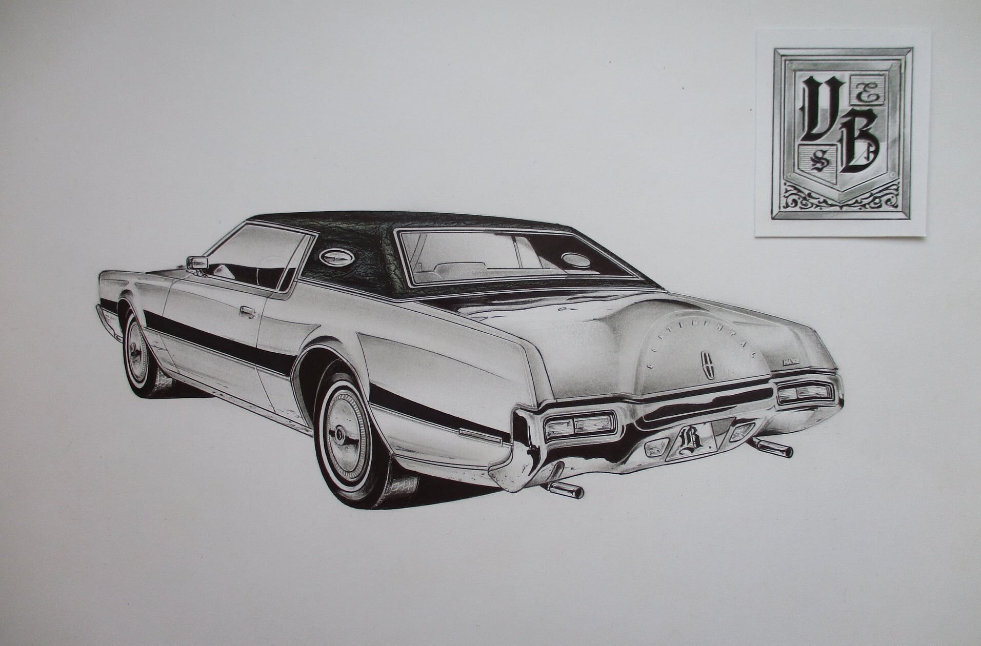 ArtStation - LINCOLN Mark IV. 1972.