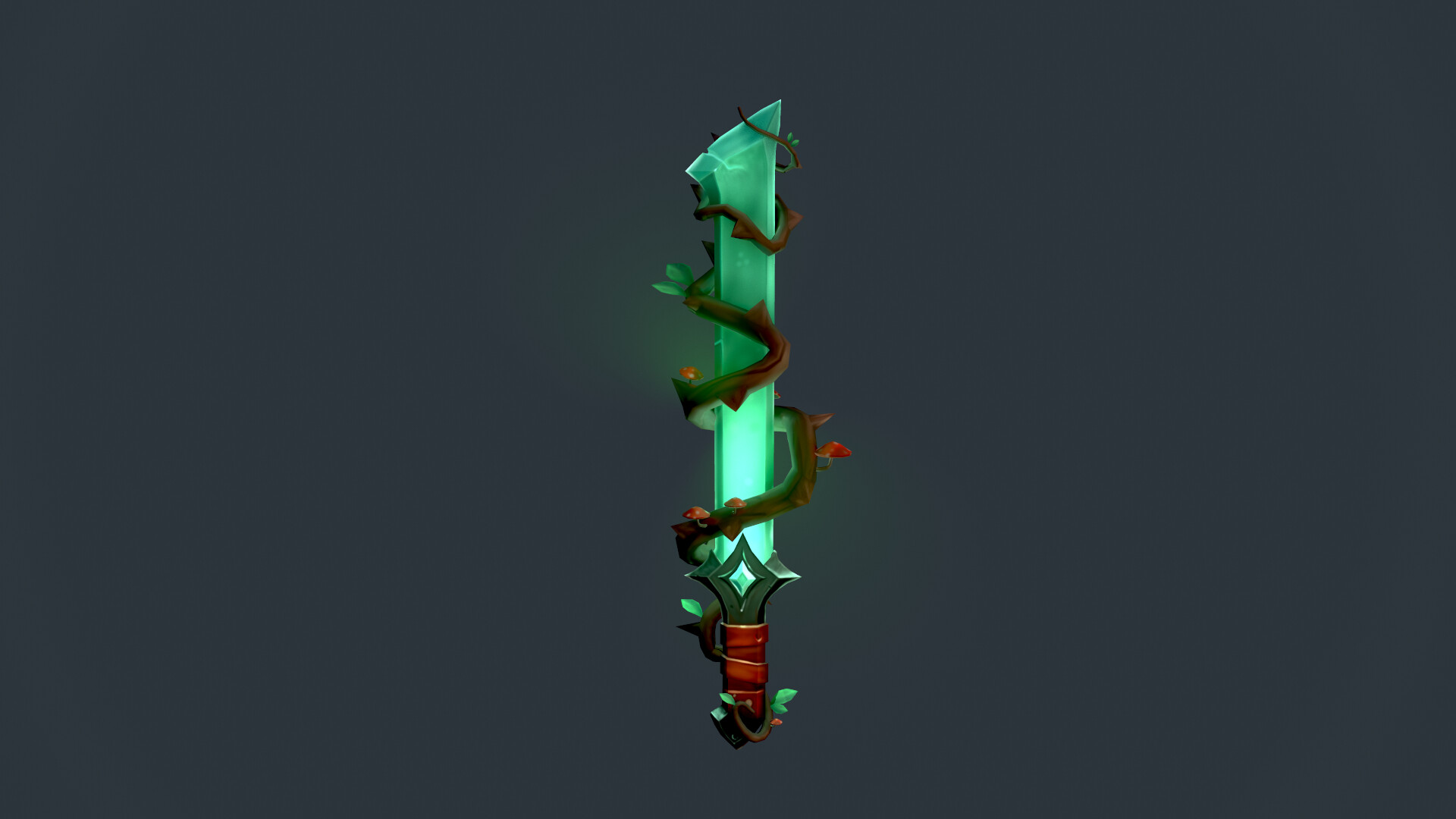 ArtStation - Jade Blade (Dagger)